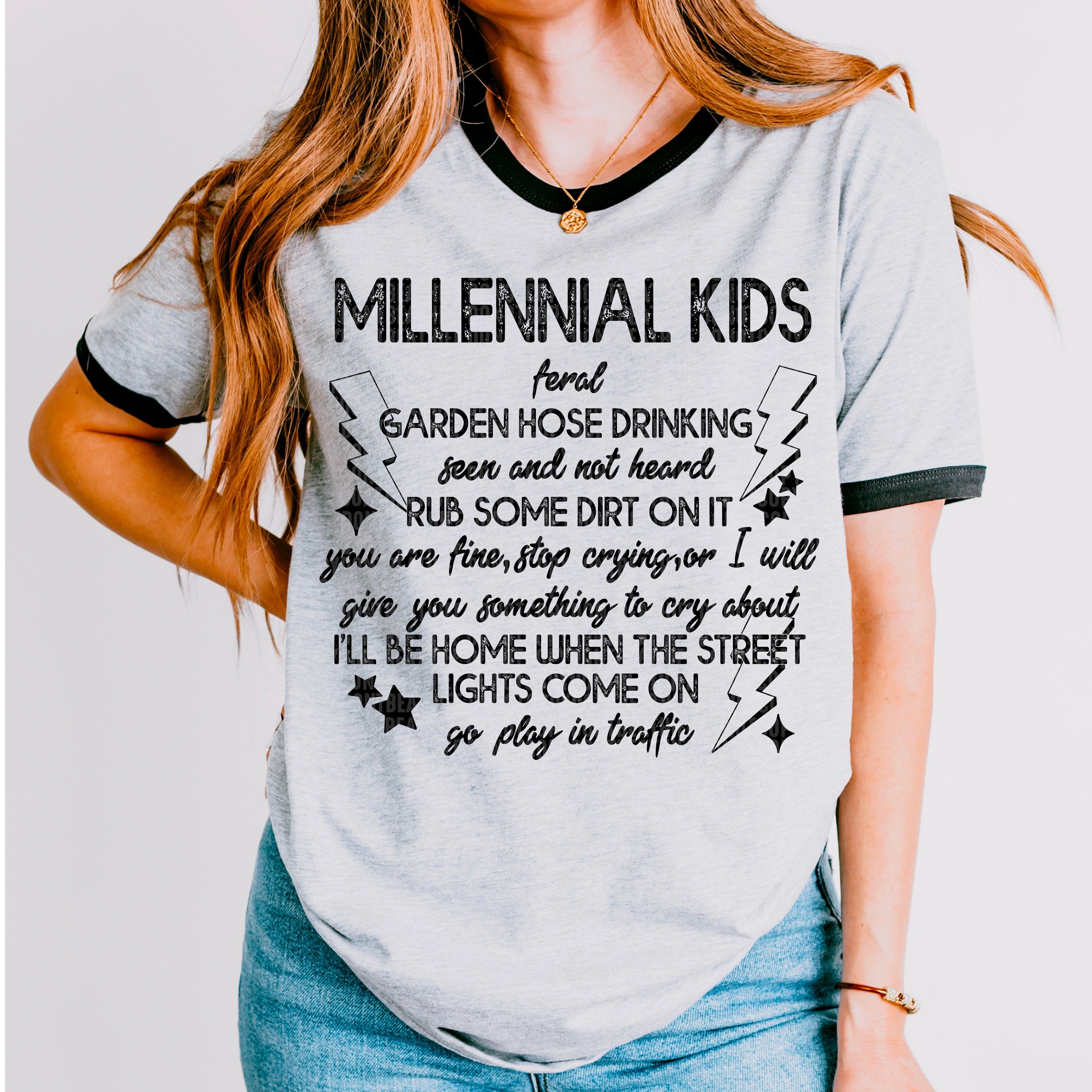 Millennial Kids Find Garden TRANSFER SDD – Sassy Sublimation & Screen Prints
