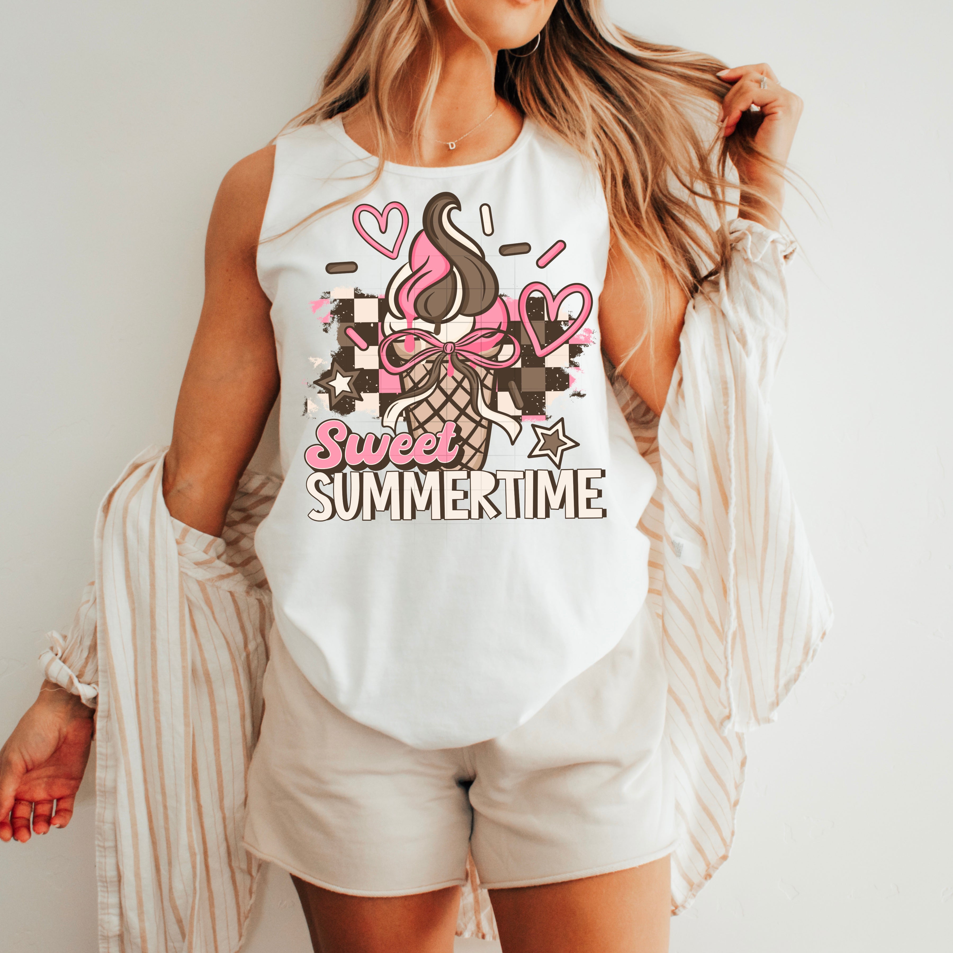 Sweet & Summertime Ice Cream TRANSFER CSC APR 25 – Sassy Sublimation ...