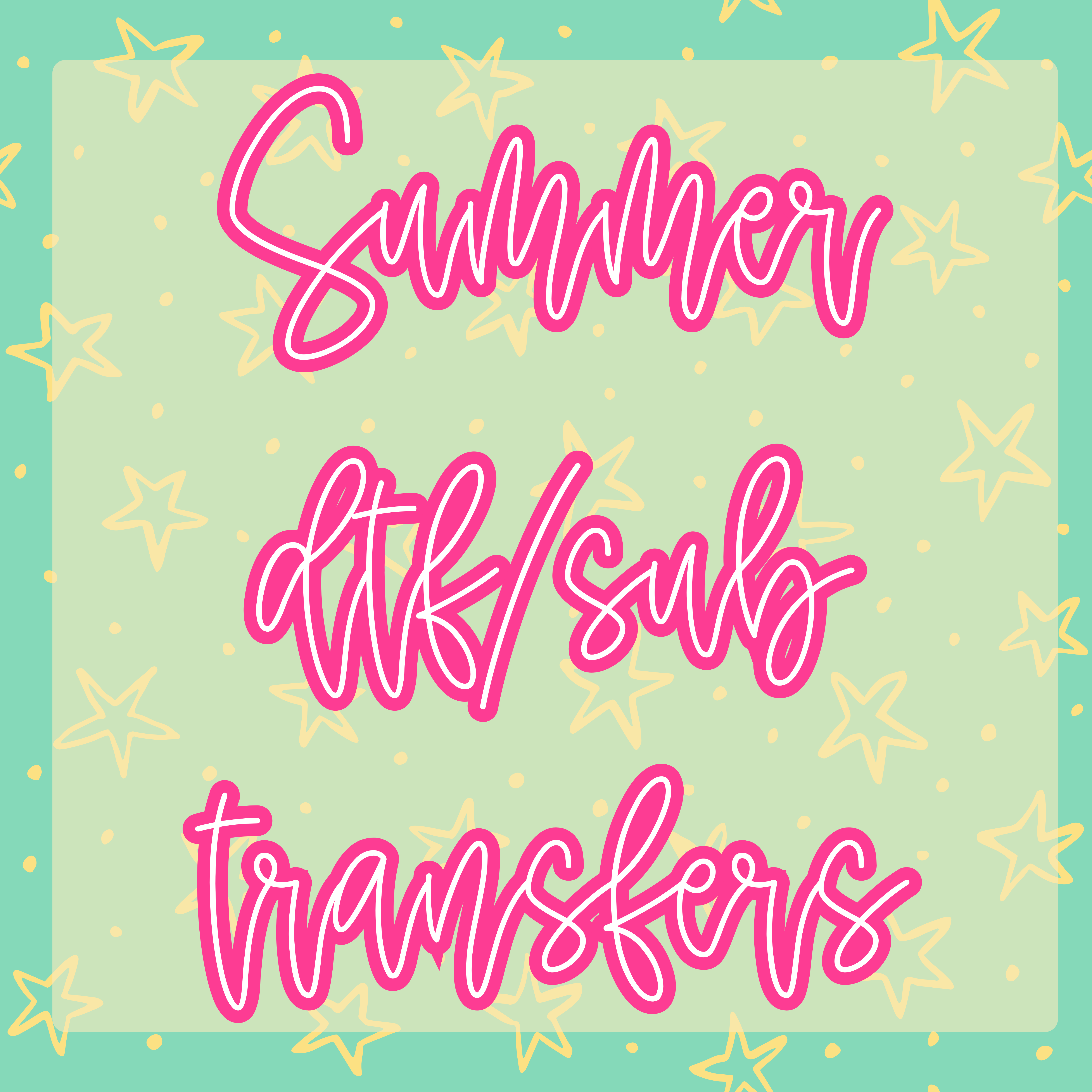 Spring + Summer DTF/SUB – Sassy Sublimation & Screen Prints