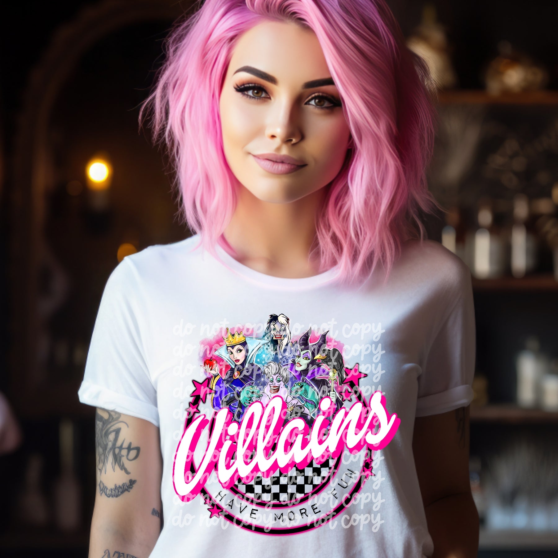 Vil_ains Have More Fun TRANSFER – Sassy Sublimation & Screen Prints