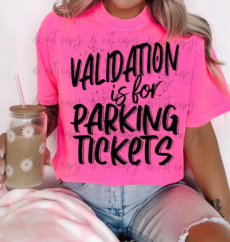 Validation Is For Parking Tickets Color Dropdown TRANSFER BIA FEB 25 ...