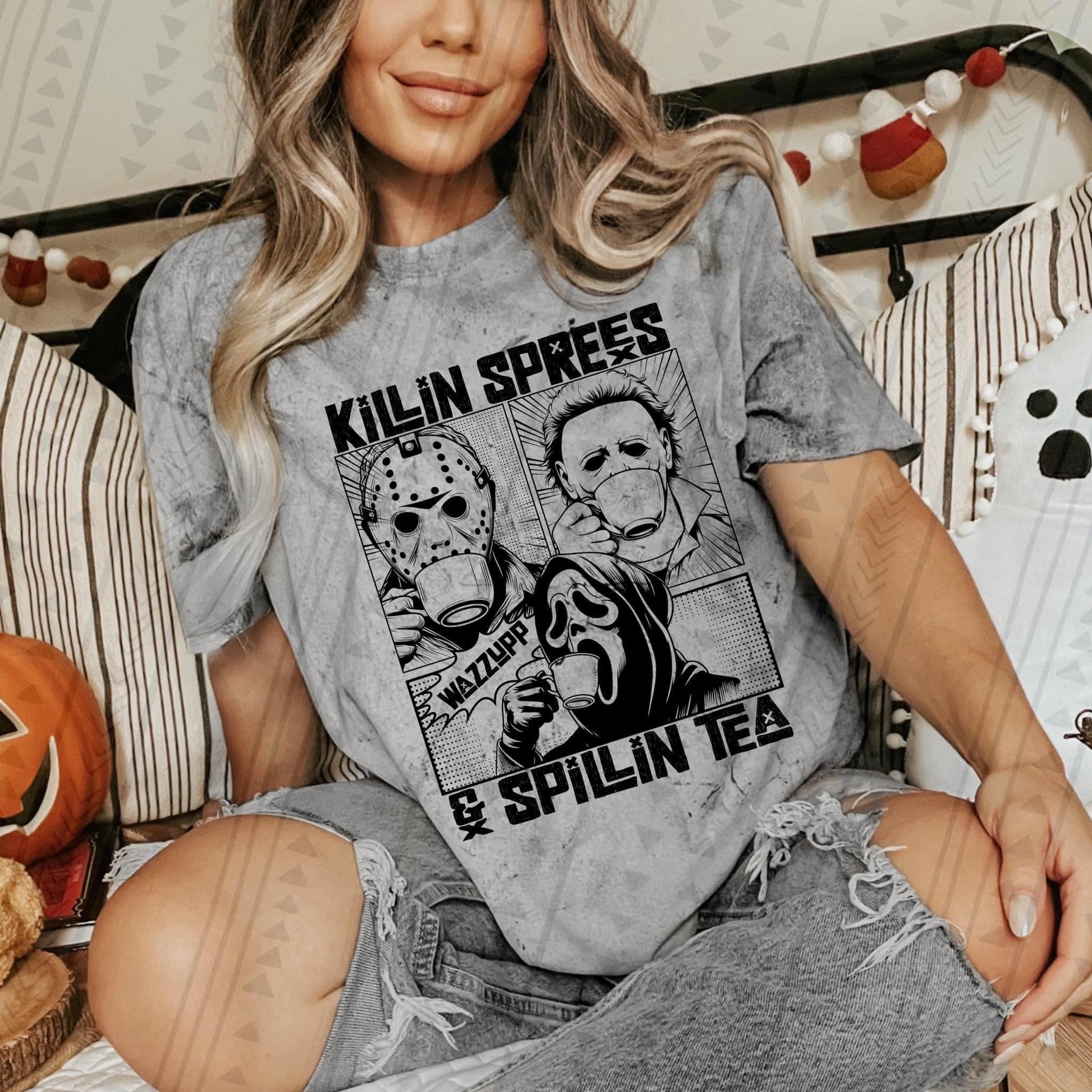 Killin Sprees BLK TRANSFER – Sassy Sublimation & Screen Prints