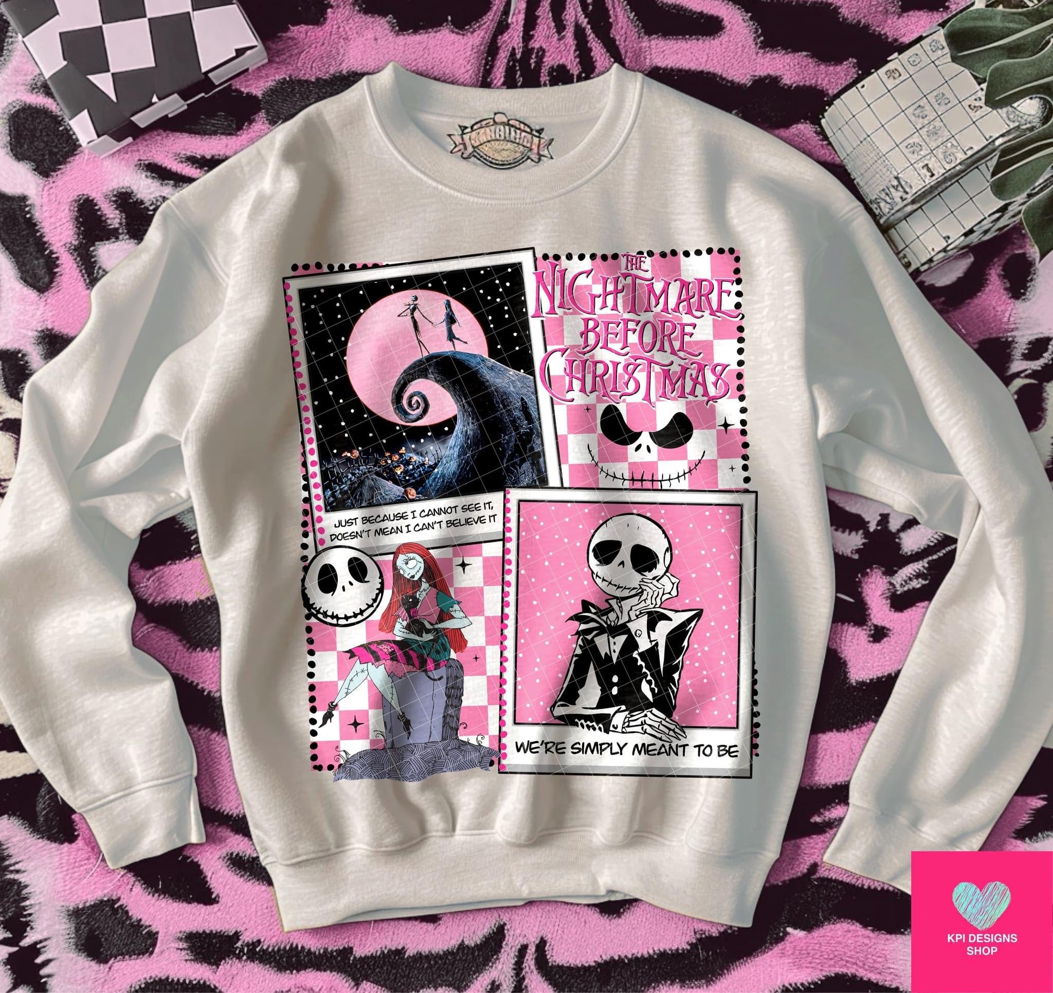 Pink NBC Simply Collage TRANSFER KPI – Sassy Sublimation & Screen Prints
