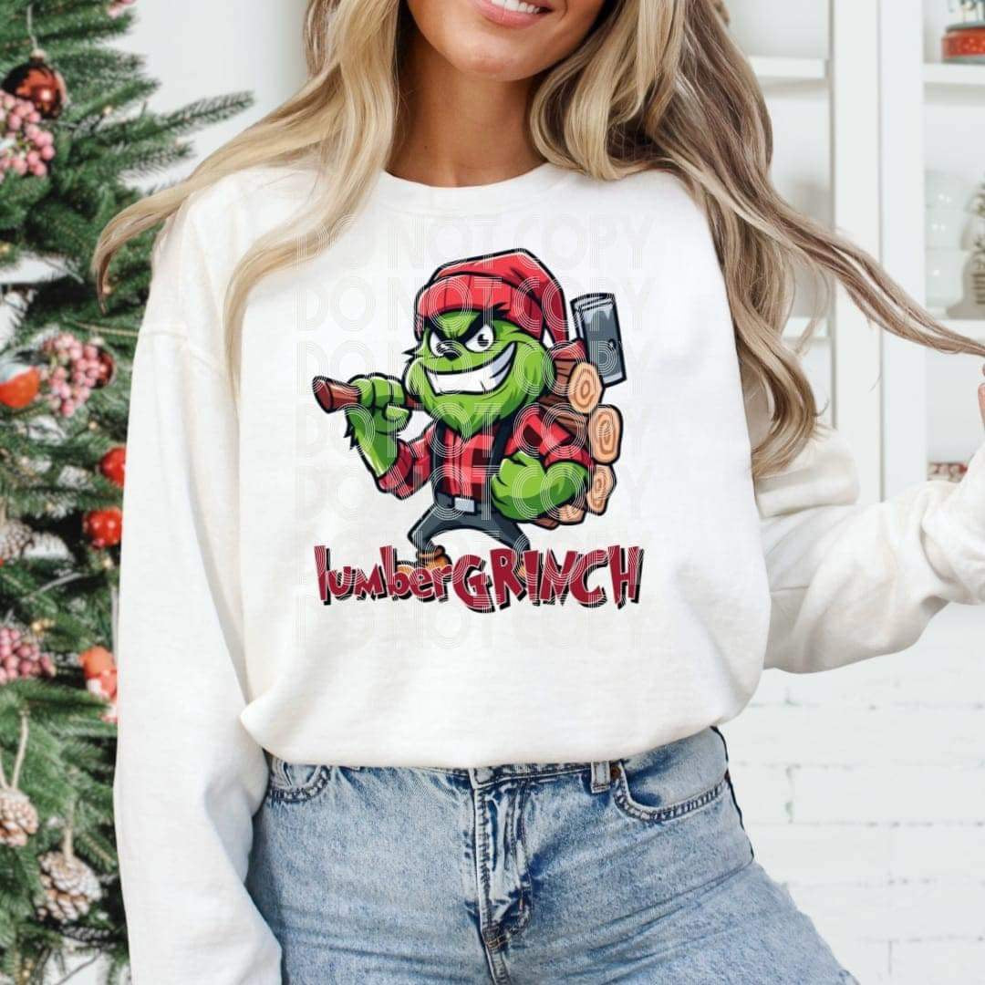Green Guy Lumberjack TRANSFER – Sassy Sublimation & Screen Prints