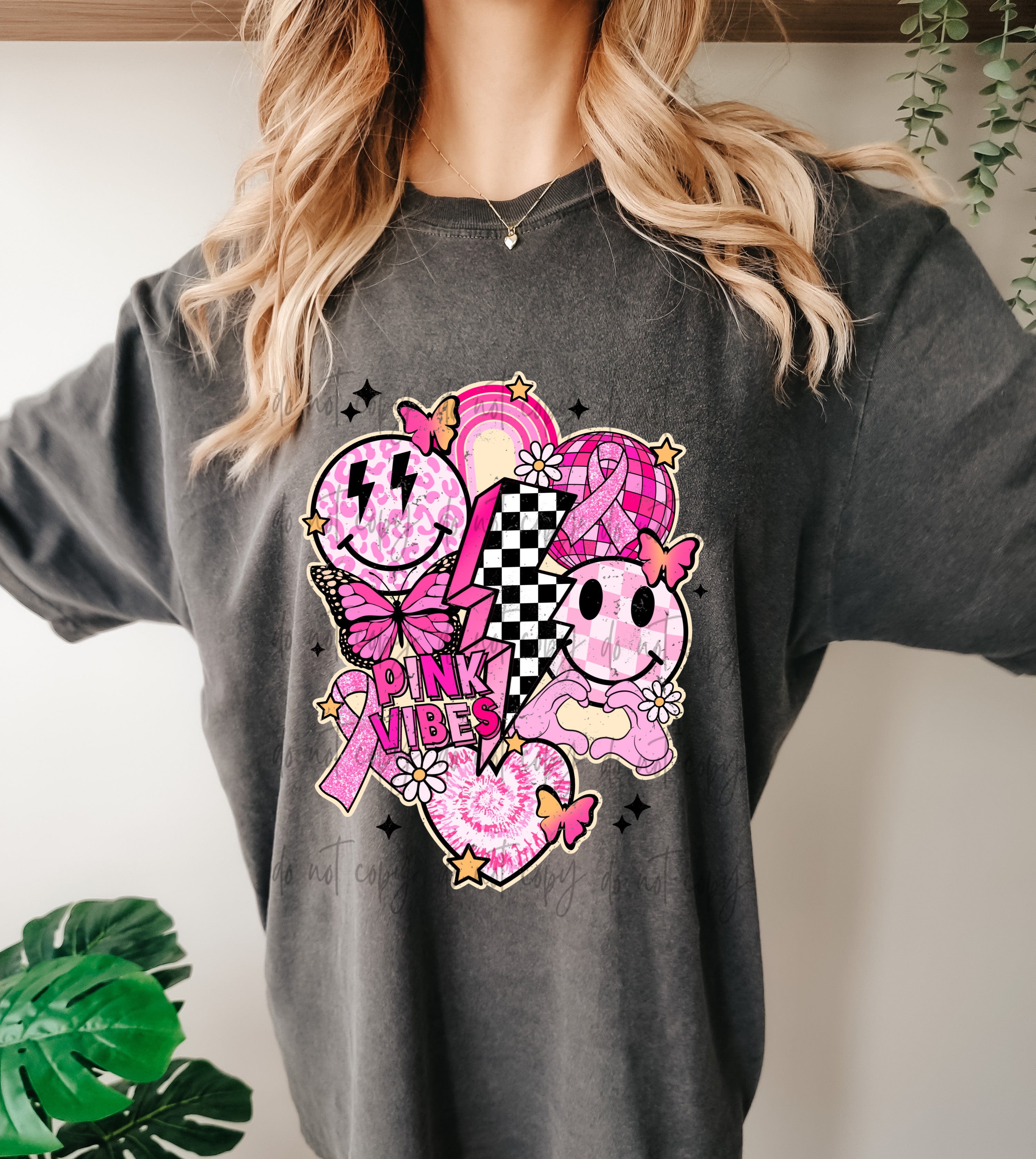 Retro Pink Vibes Collage TRANSFER – Sassy Sublimation & Screen Prints