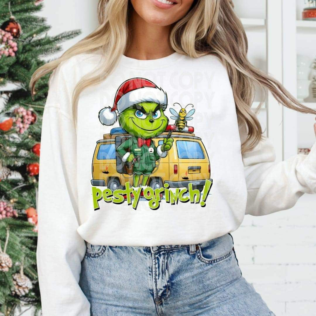 Green Guy Pest Control TRANSFER – Sassy Sublimation & Screen Prints