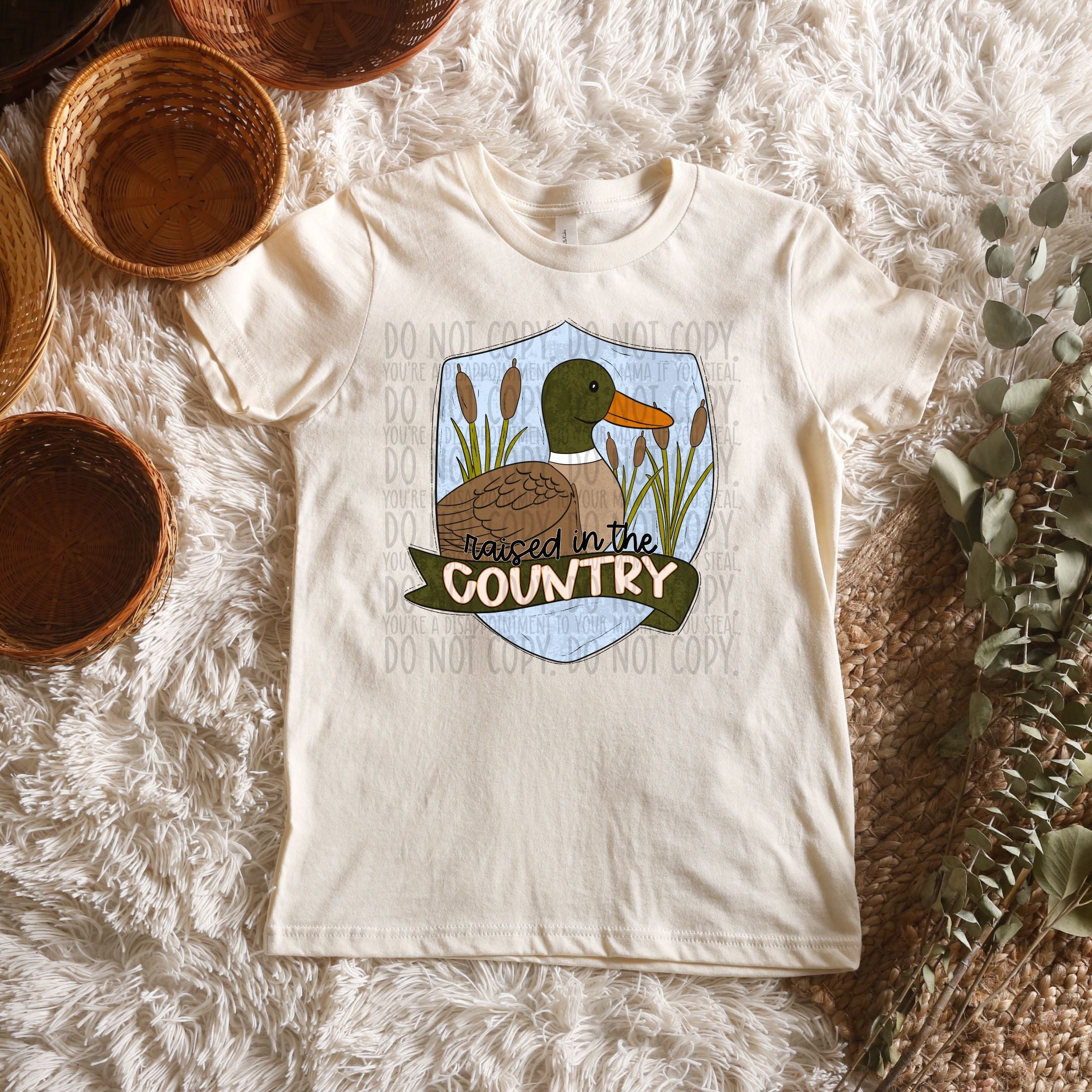 Raised In The Country TRANSFER SWD MAY – Sassy Sublimation & Screen Prints