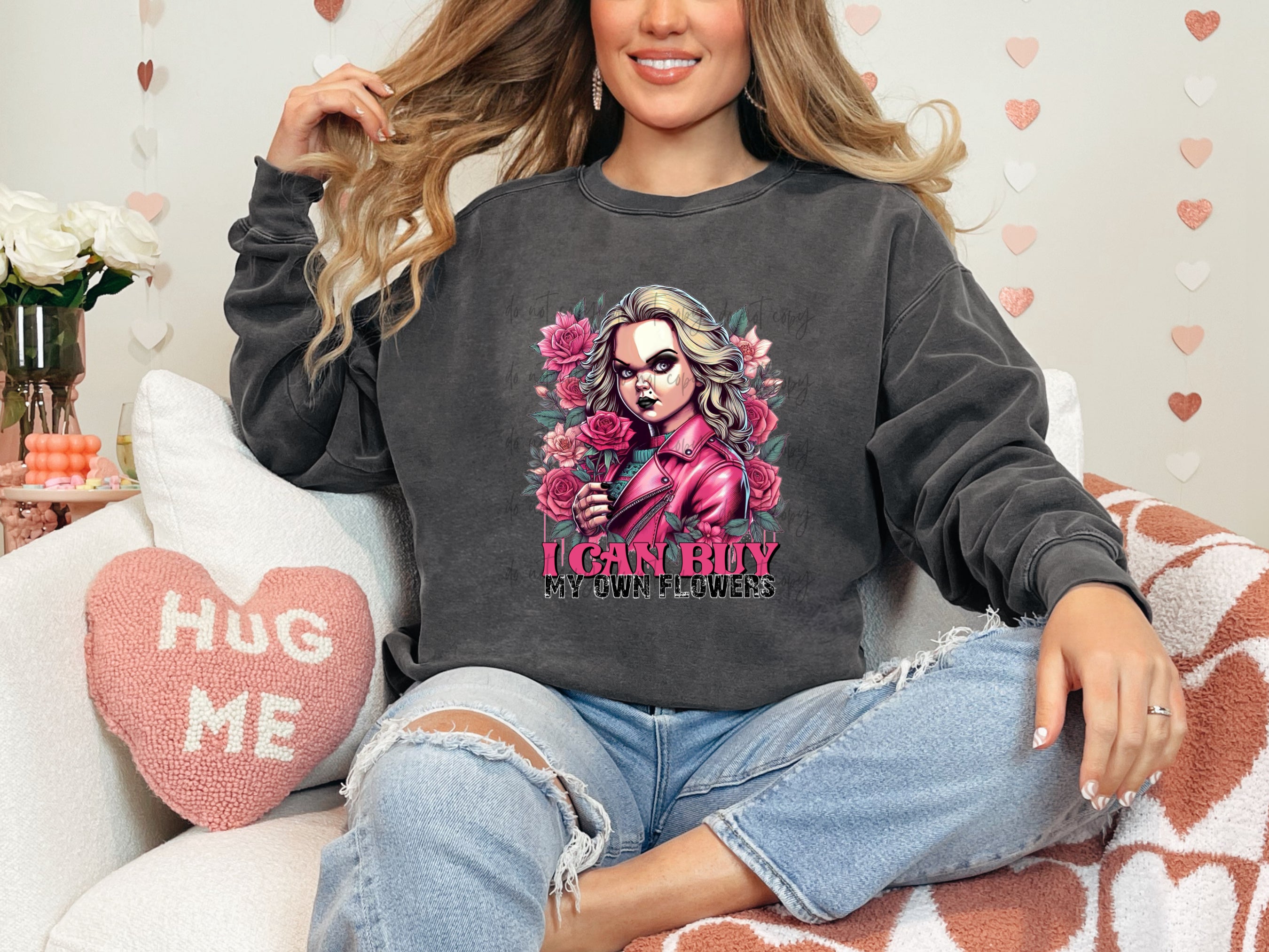 I Can Buy My Own Flowers Tif_any TRANSFER – Sassy Sublimation & Screen ...