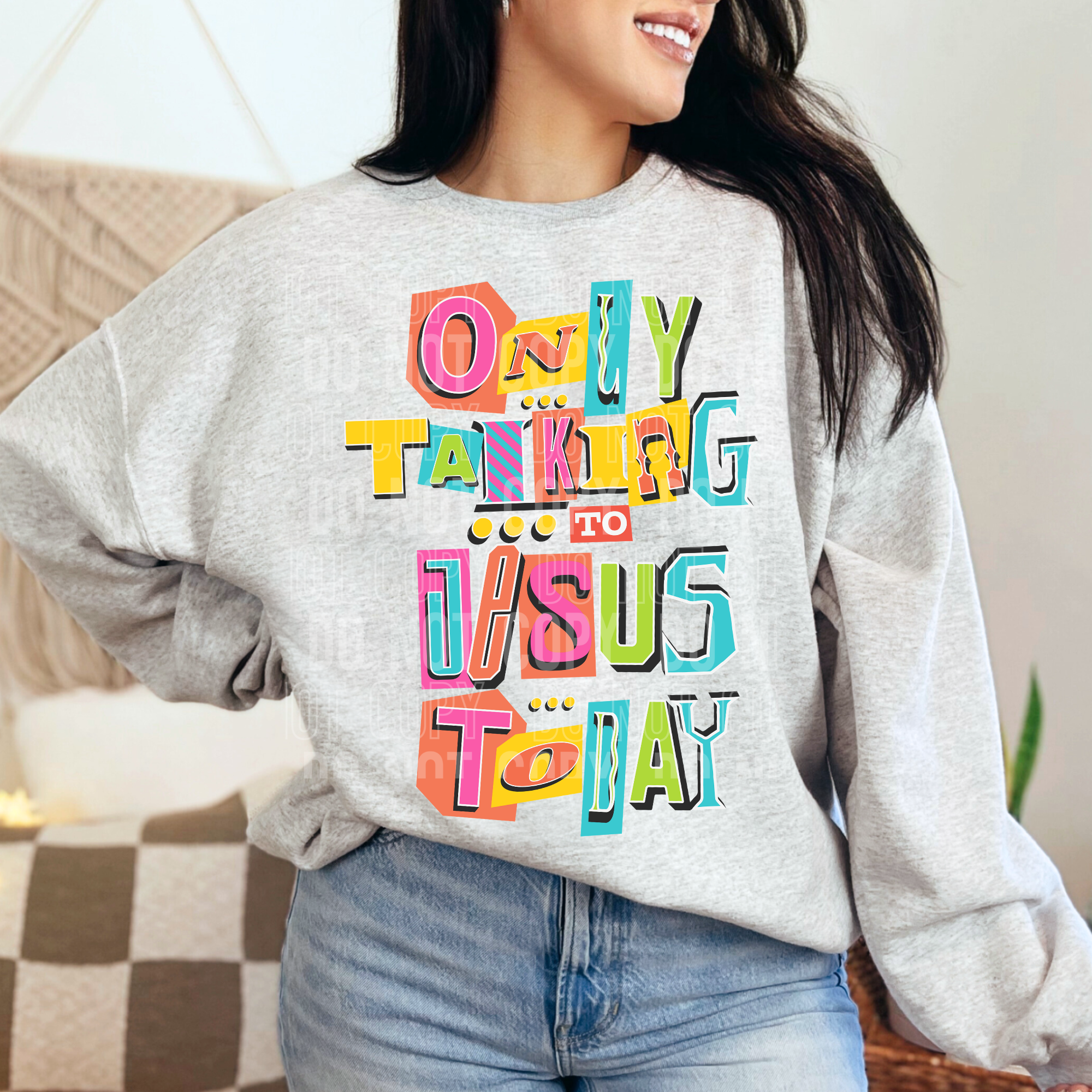 Only Talking To Jesus Magazine Cut Out TRANSFER SBB DEC 25 – Sassy ...