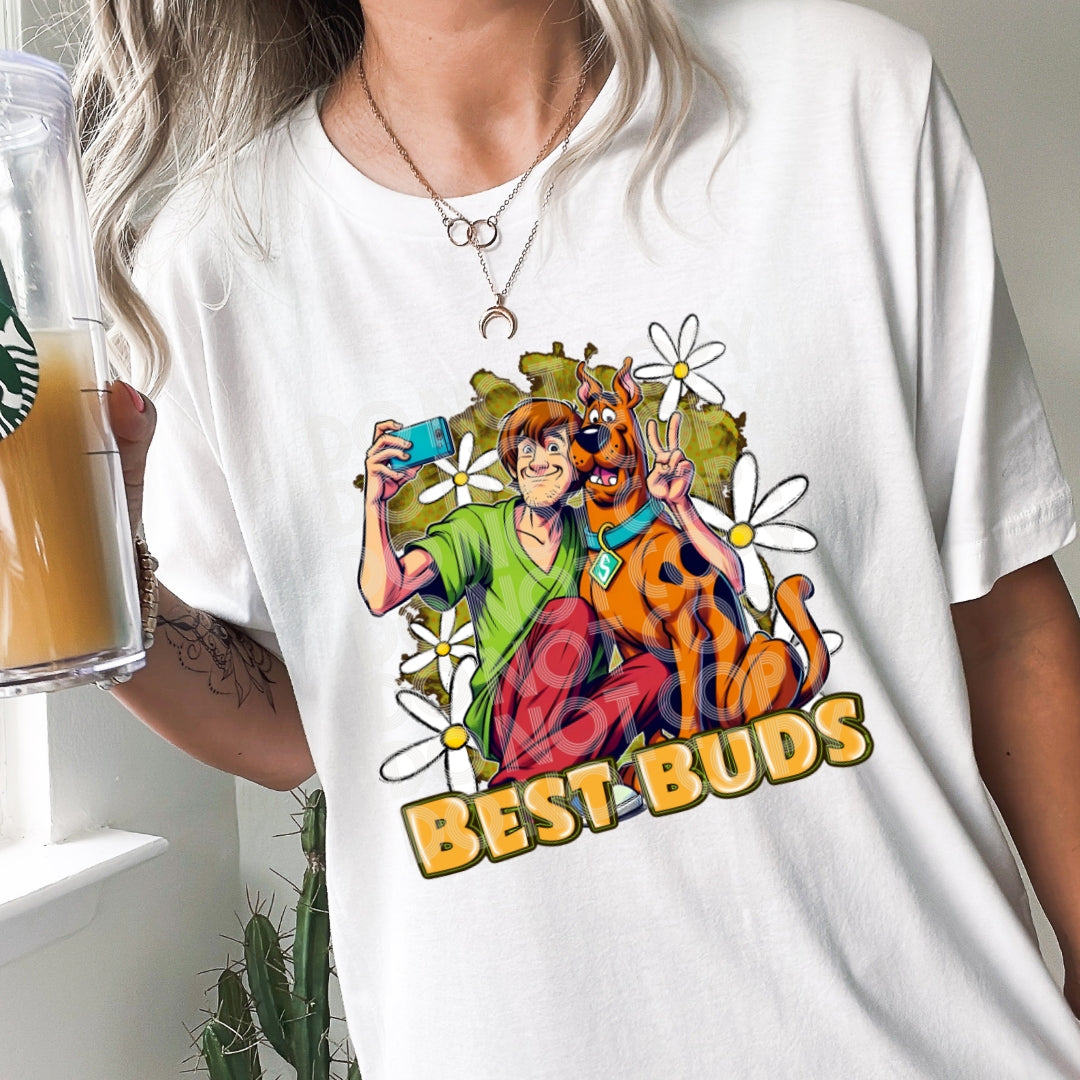 Best Buds Sco_by TRANSFER – Sassy Sublimation & Screen Prints