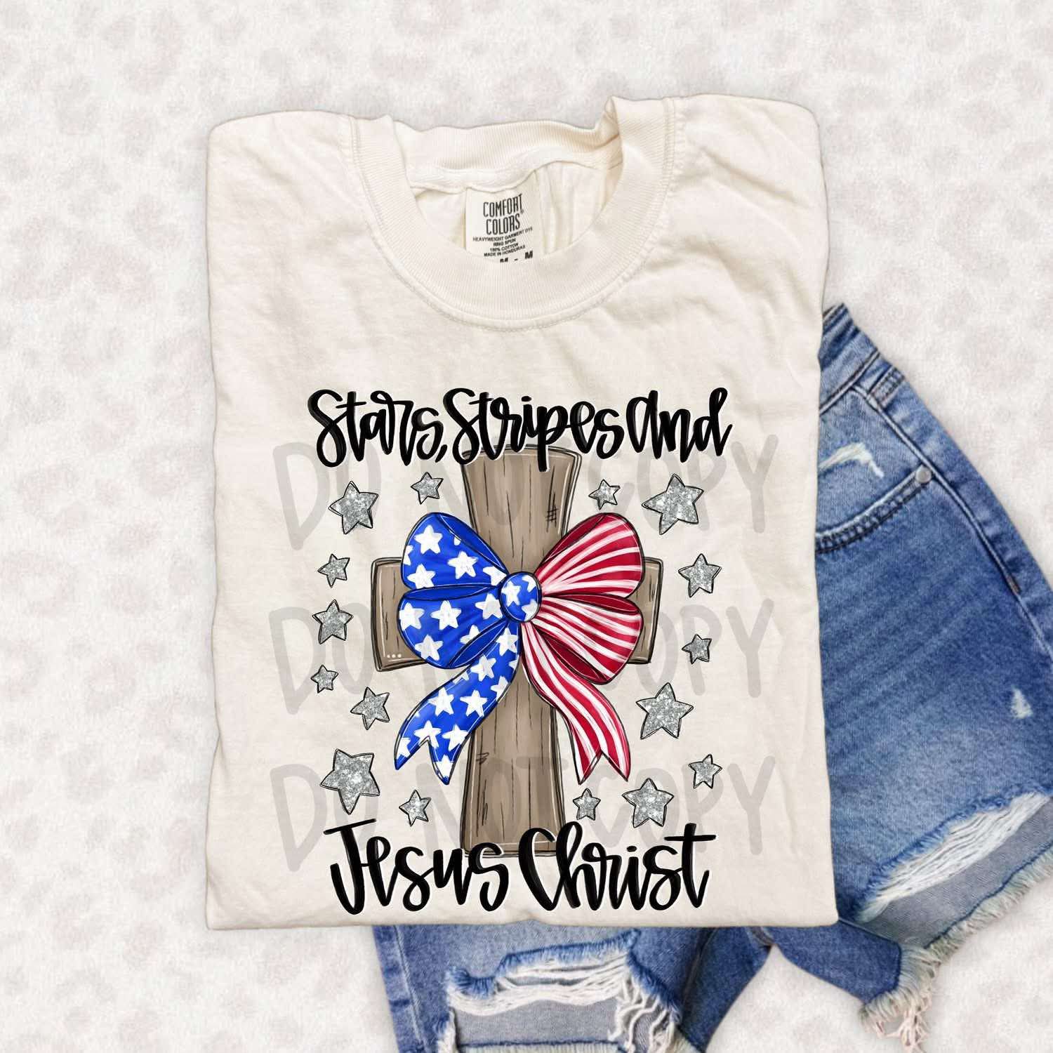 Stars, Stripes And Jesus Christ Color Dropdown TRANSFER ARA MAY 25 ...