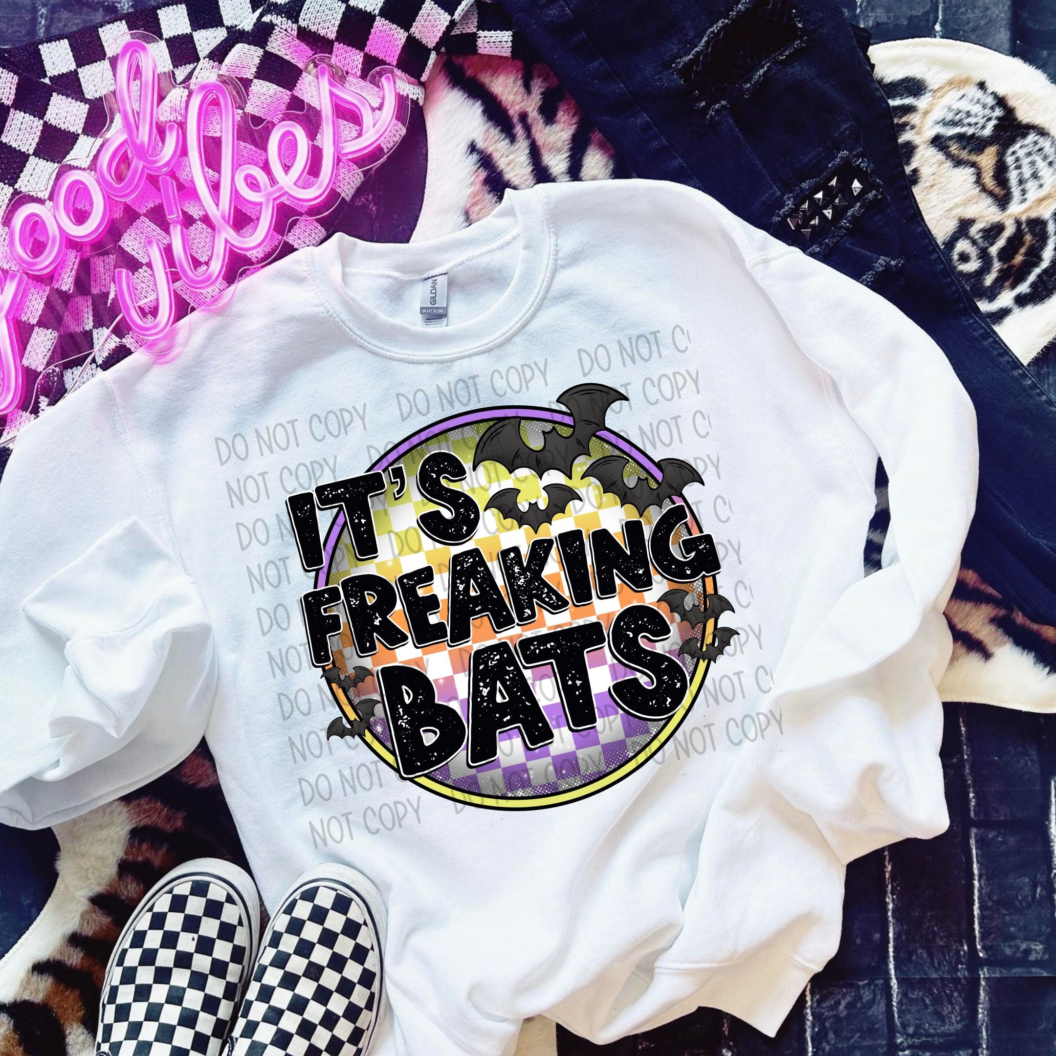 It’s Freaking Bats TRANSFER OSD – Sassy Sublimation & Screen Prints
