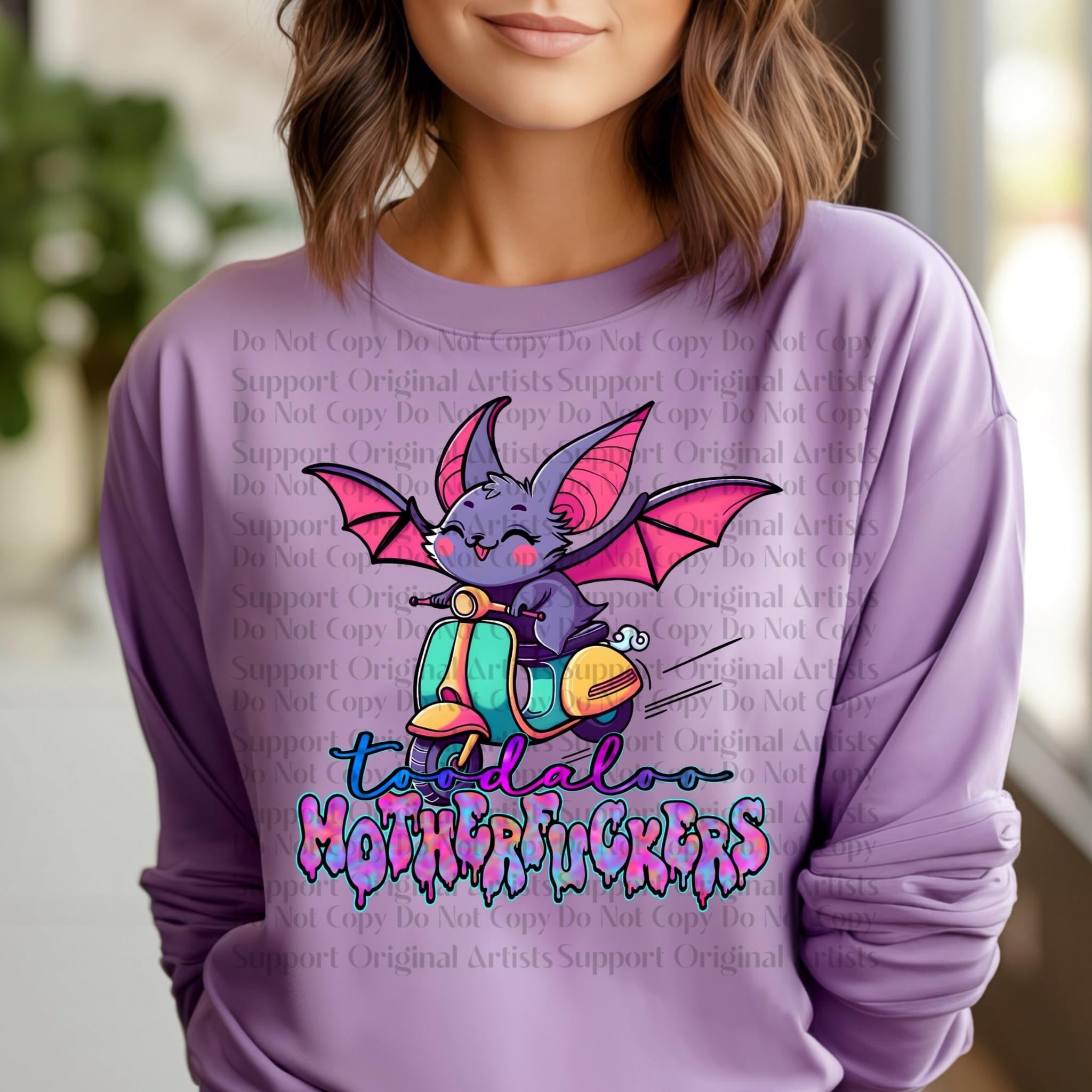 Toodaloo Motherfcker TRANSFER – Sassy Sublimation & Screen Prints