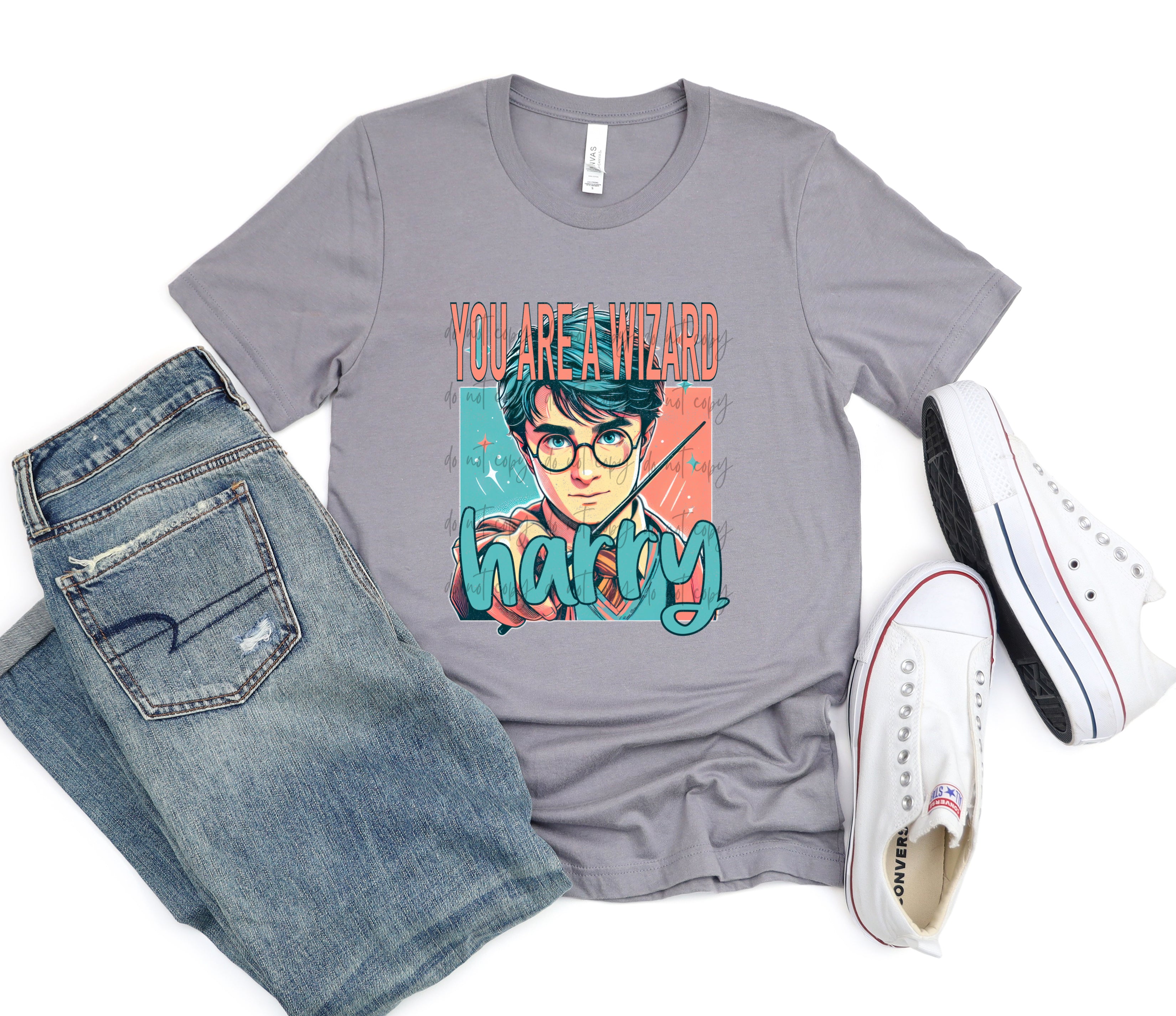 You Are A Wizard Har_y TRANSFER – Sassy Sublimation & Screen Prints