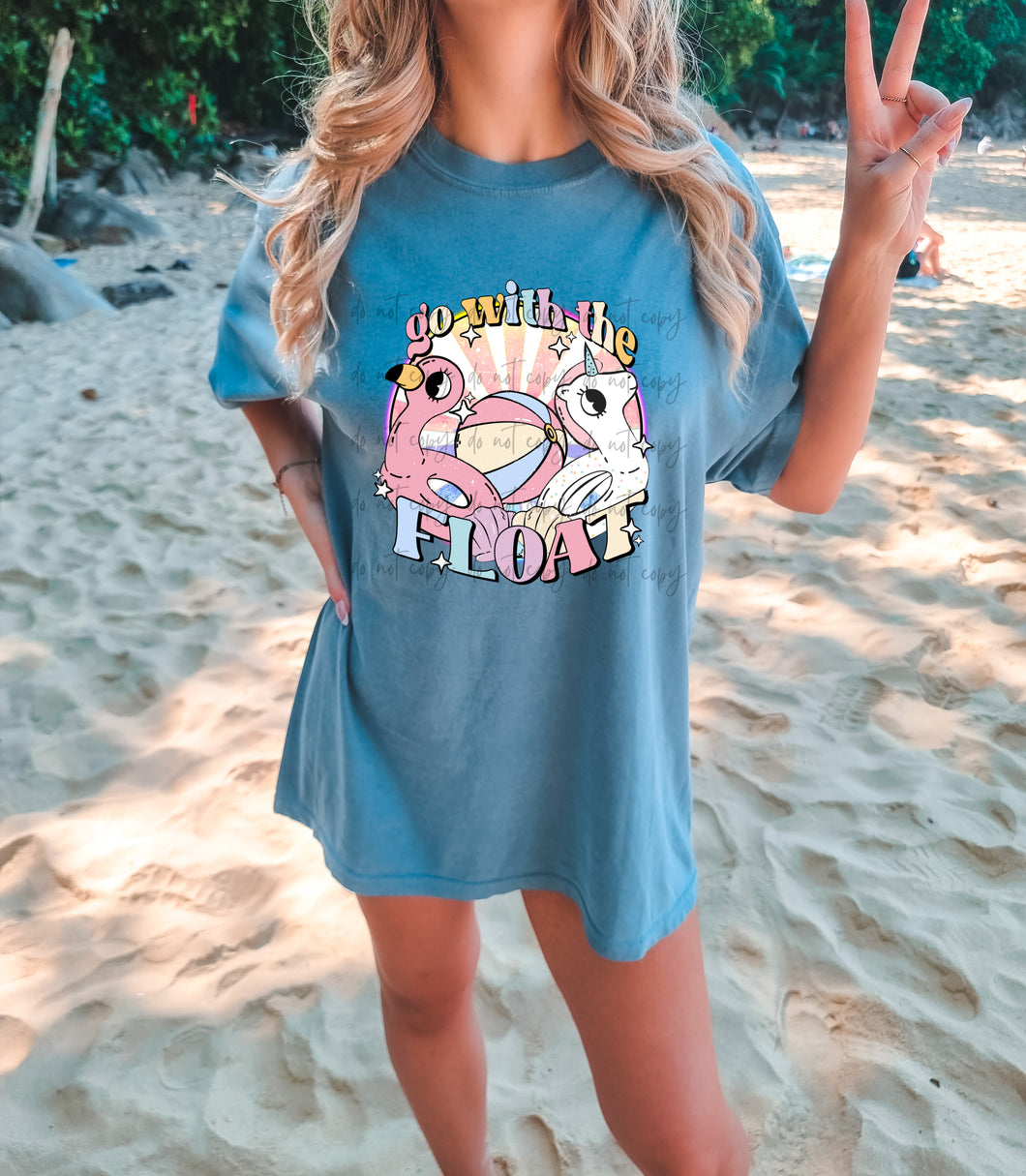 Go With The Float TRANSFER – Sassy Sublimation & Screen Prints