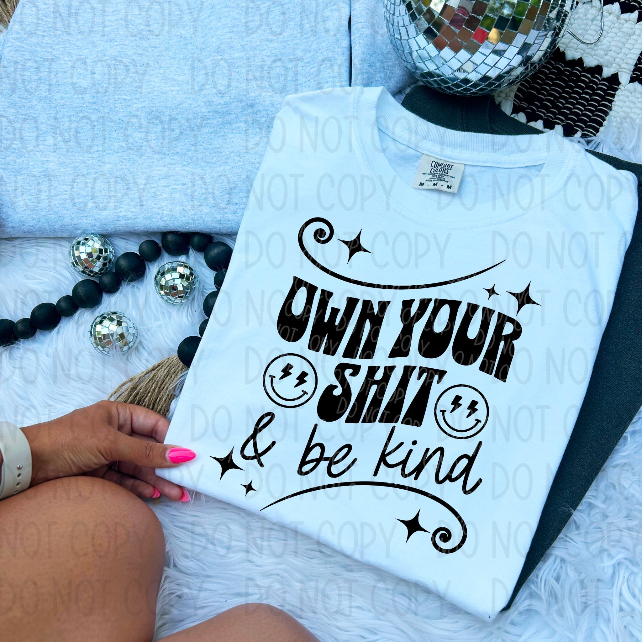 Own Your Shit & Be Kind Color Dropdown TRANSFER HMWK AUG 25 – Sassy ...