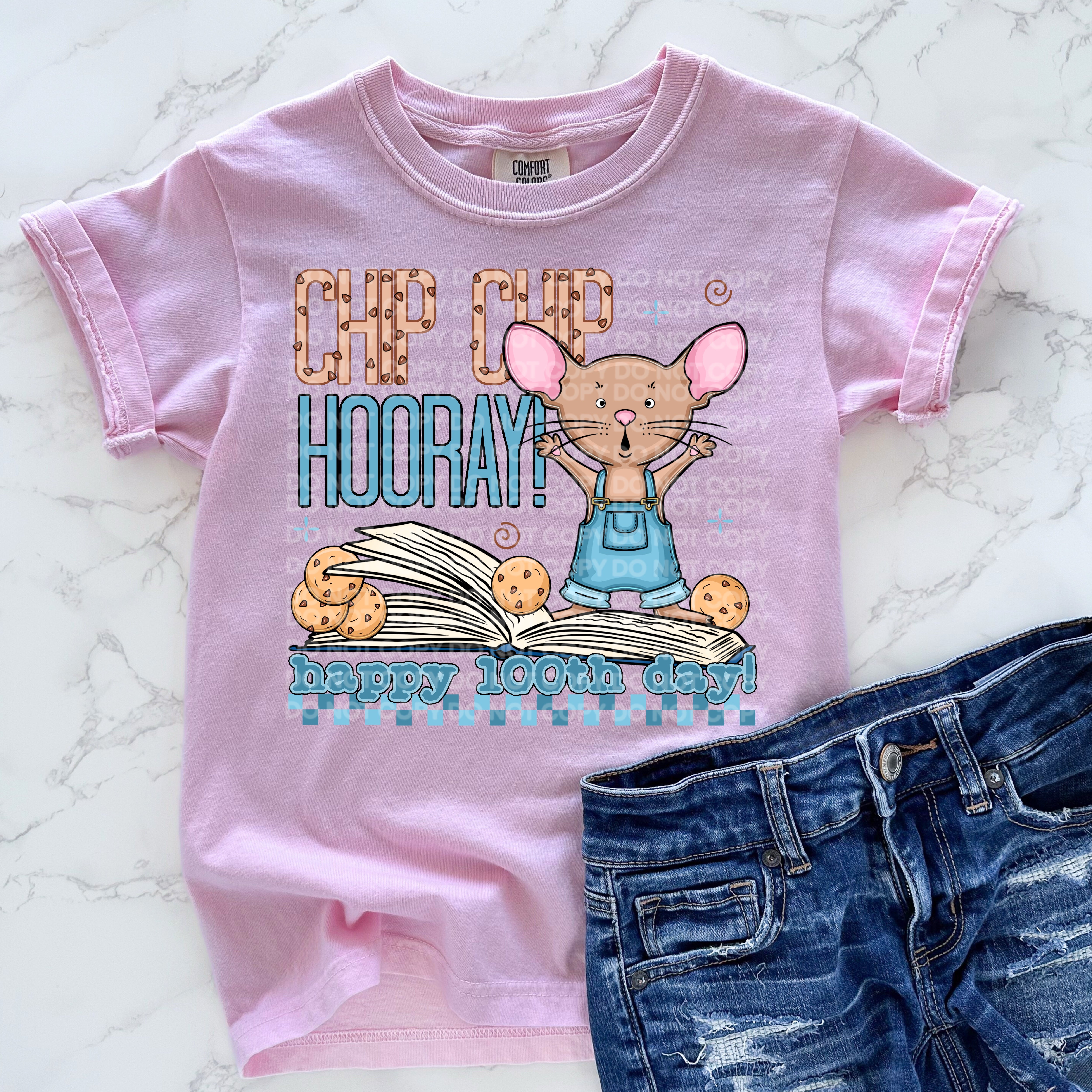 Chip Chip Hooray TRANSFER SCG JAN 26 100 DAYS OF SCHOOL COLLAB CDC X C ...