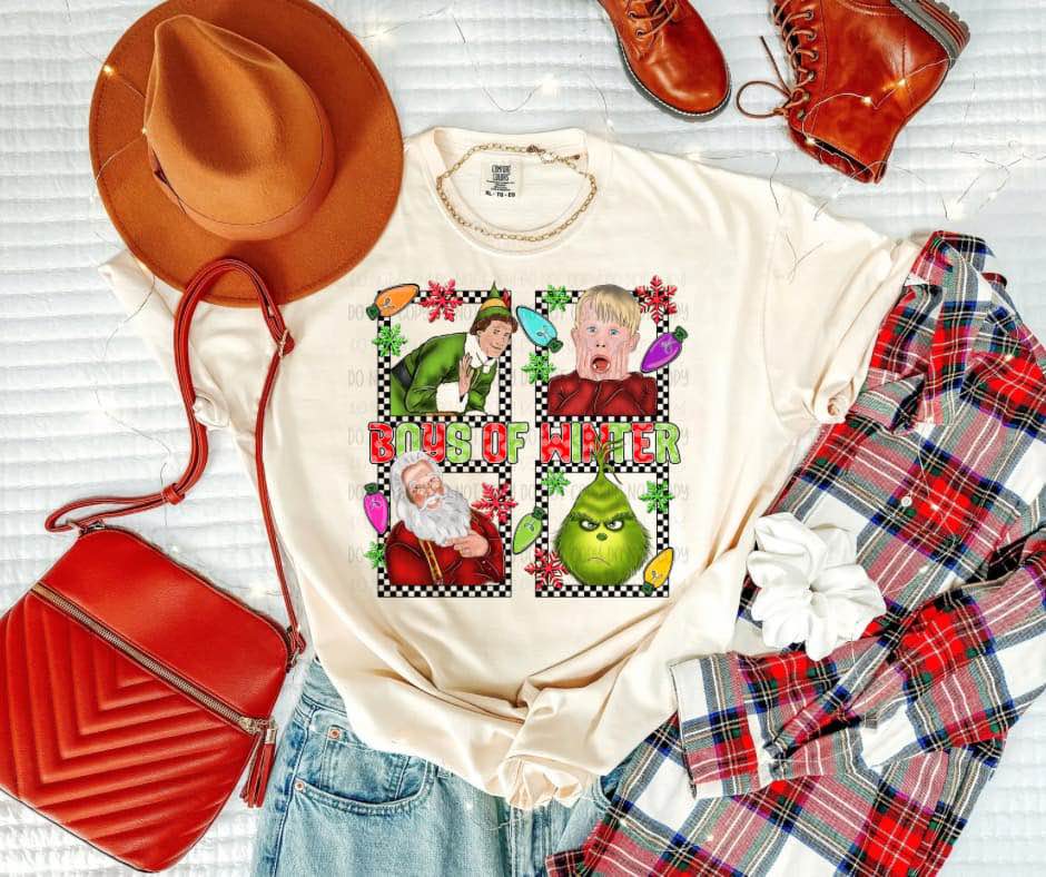 Boys Of Winter TRANSFER SCG – Sassy Sublimation & Screen Prints