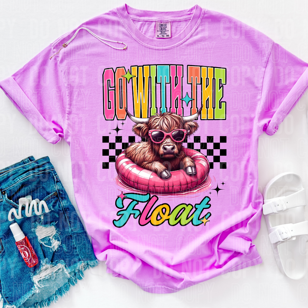 Go With The Float TRANSFER SBB May – Sassy Sublimation & Screen Prints