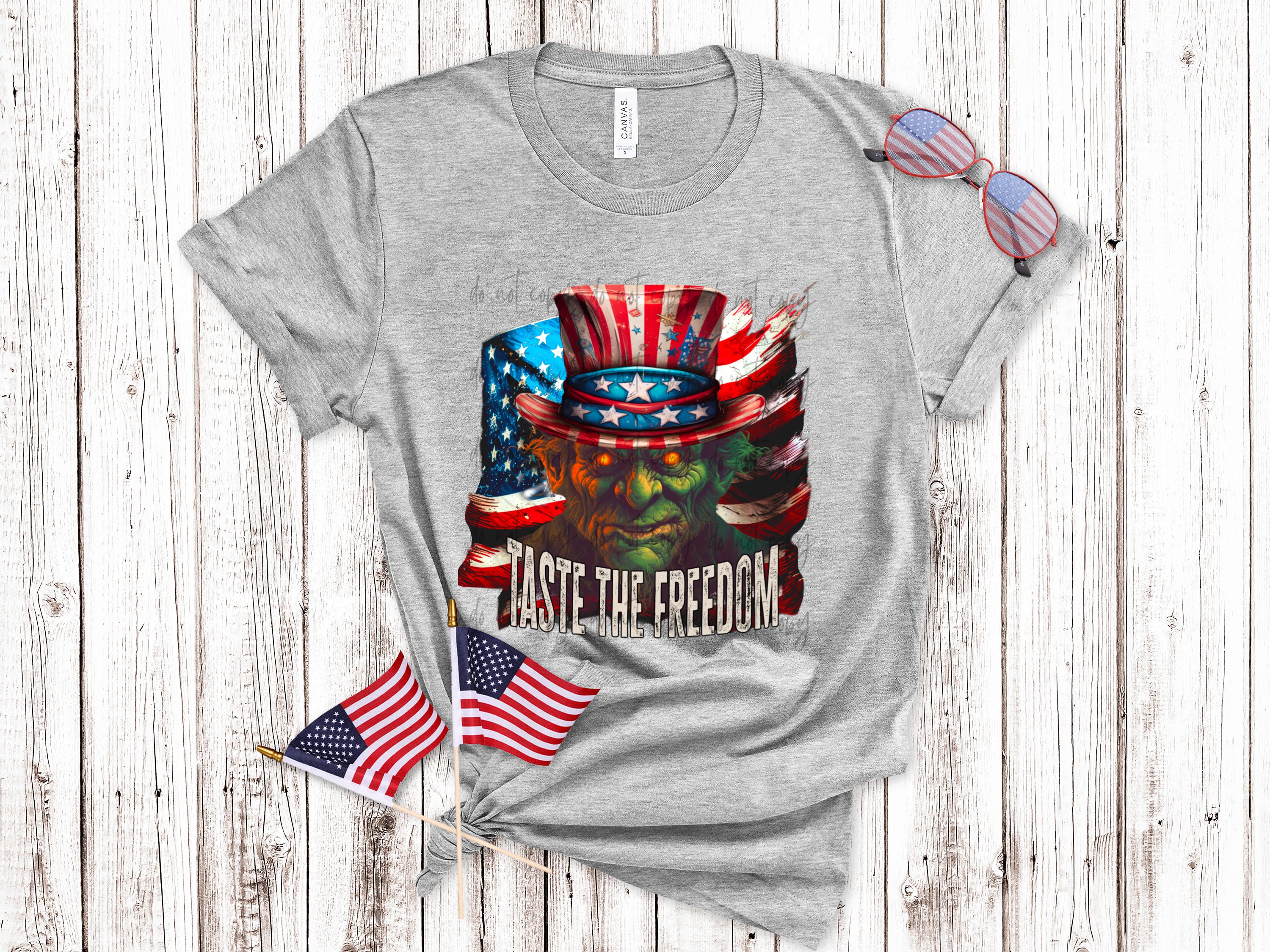 Taste The Freedom TRANSFER – Sassy Sublimation & Screen Prints