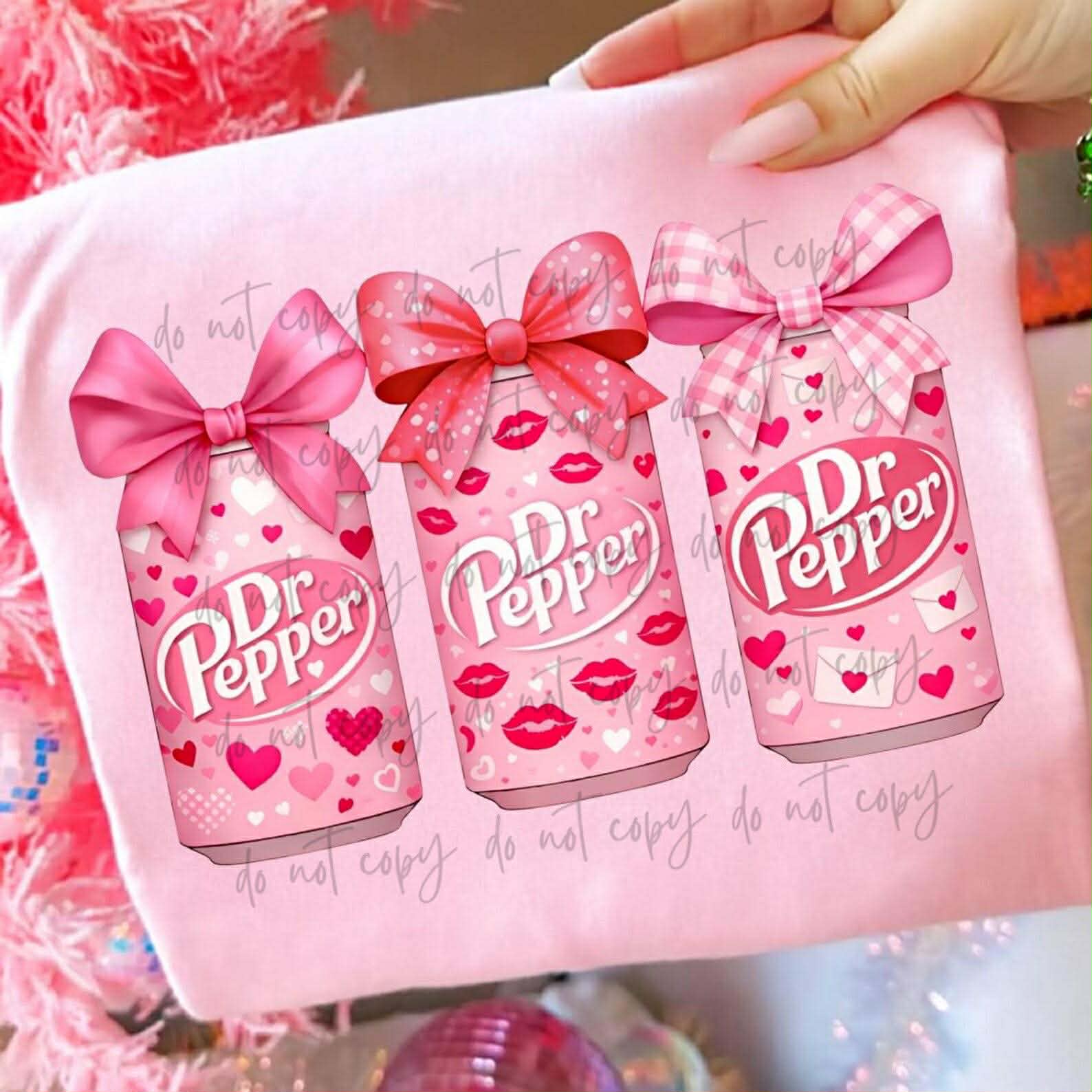 Trio Dr Pep Bow TRANSFER ET DEC 25 – Sassy Sublimation & Screen Prints