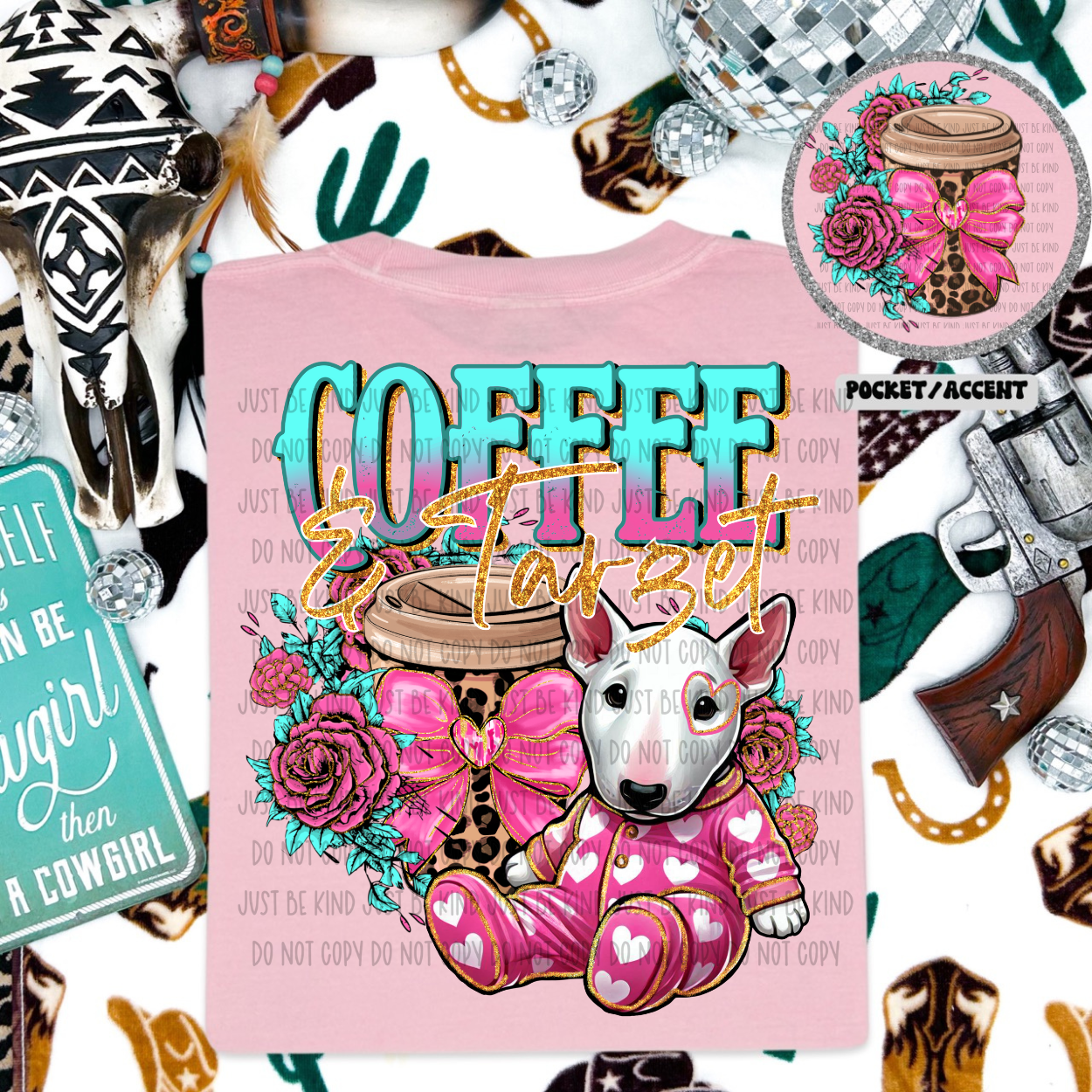 Coffee & Tar_et Pink Gold Teal TRANSFER SSD JAN – Sassy Sublimation ...