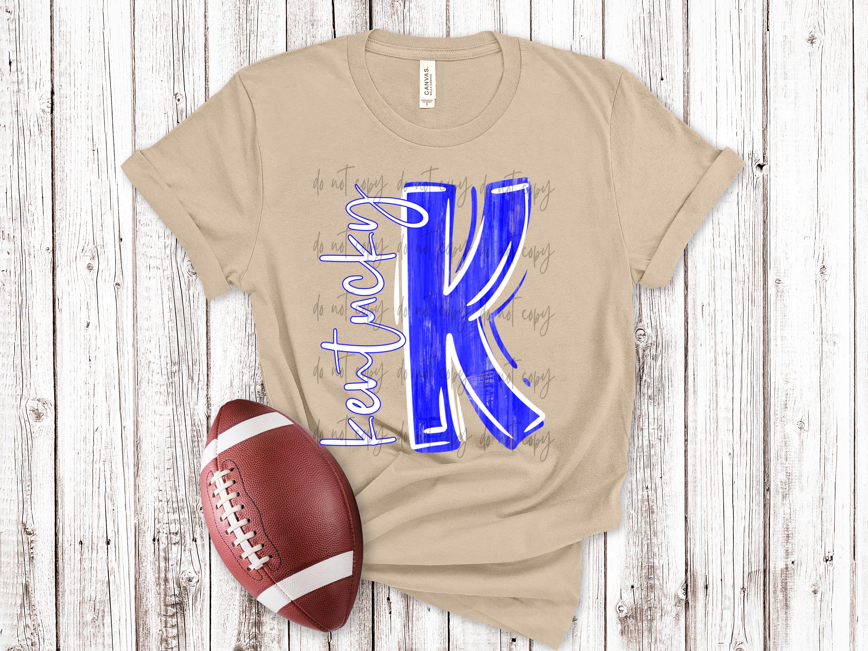 Kentucky Royal Blue With White Trim TRANSFER – Sassy Sublimation ...