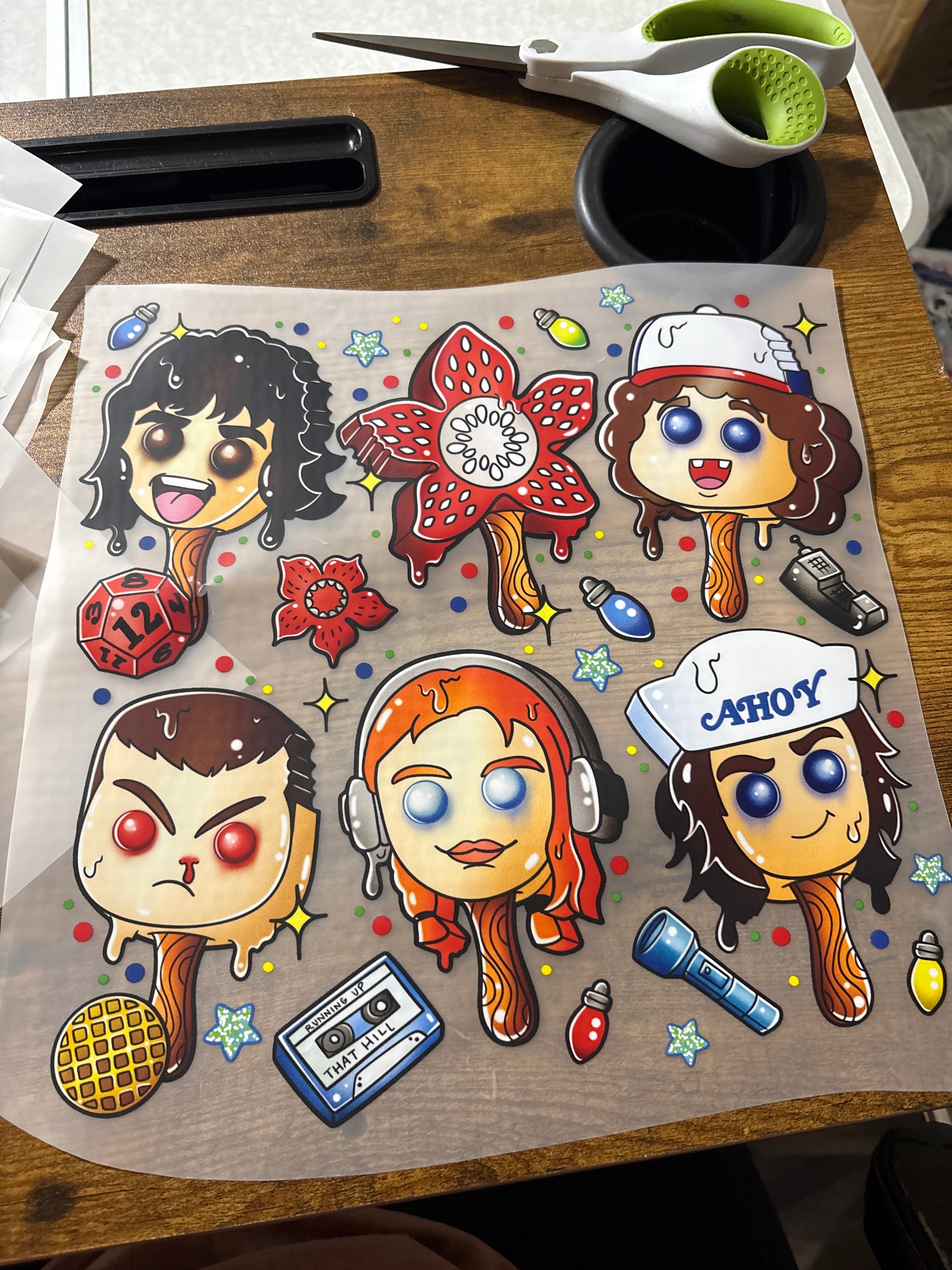 Strange Popsicle RTS DTF TRANSFER GRAV – Sassy Sublimation & Screen Prints