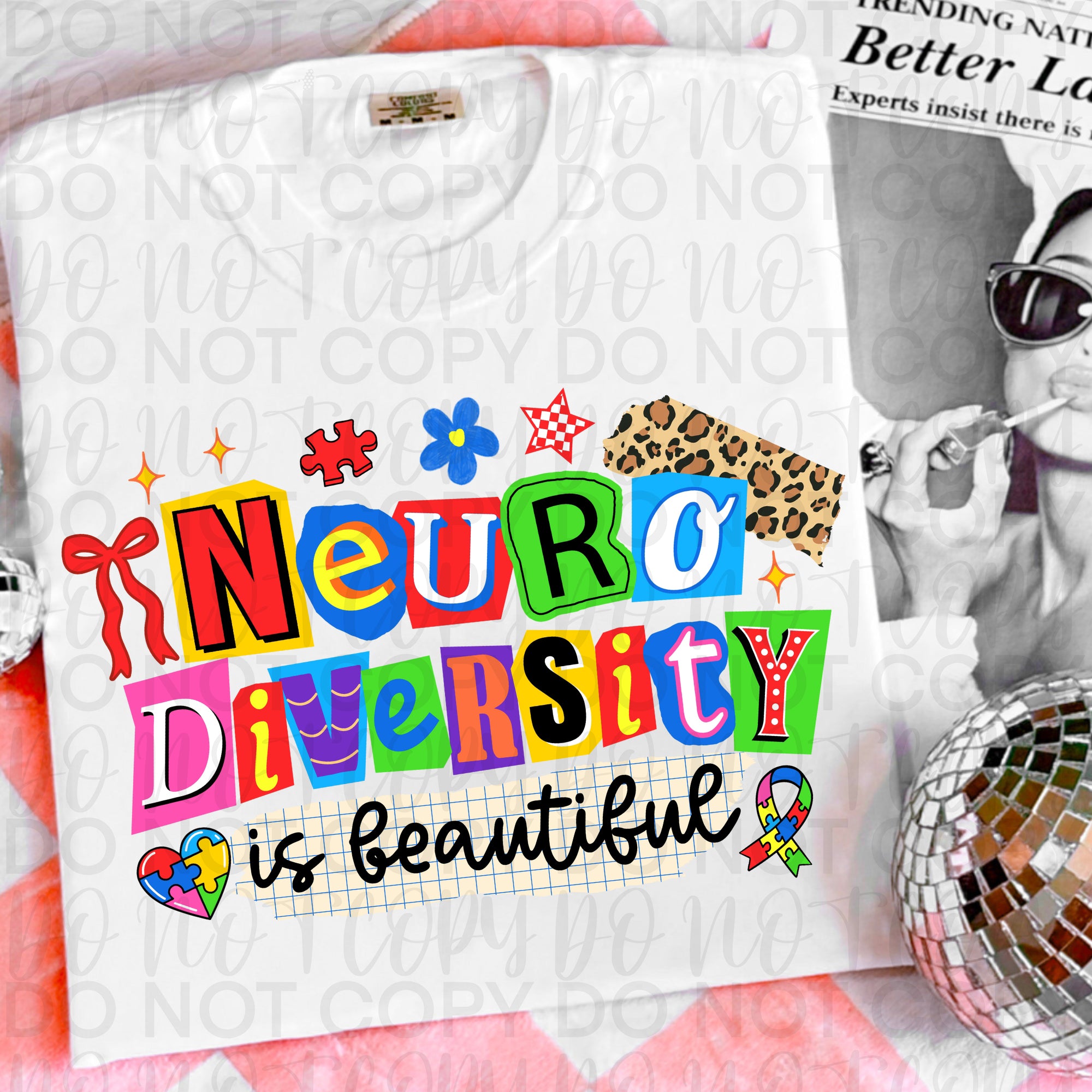 Neurodiversity Is Beautiful Magazine Cutout TRANSFER UAC JAN 26 – Sassy ...