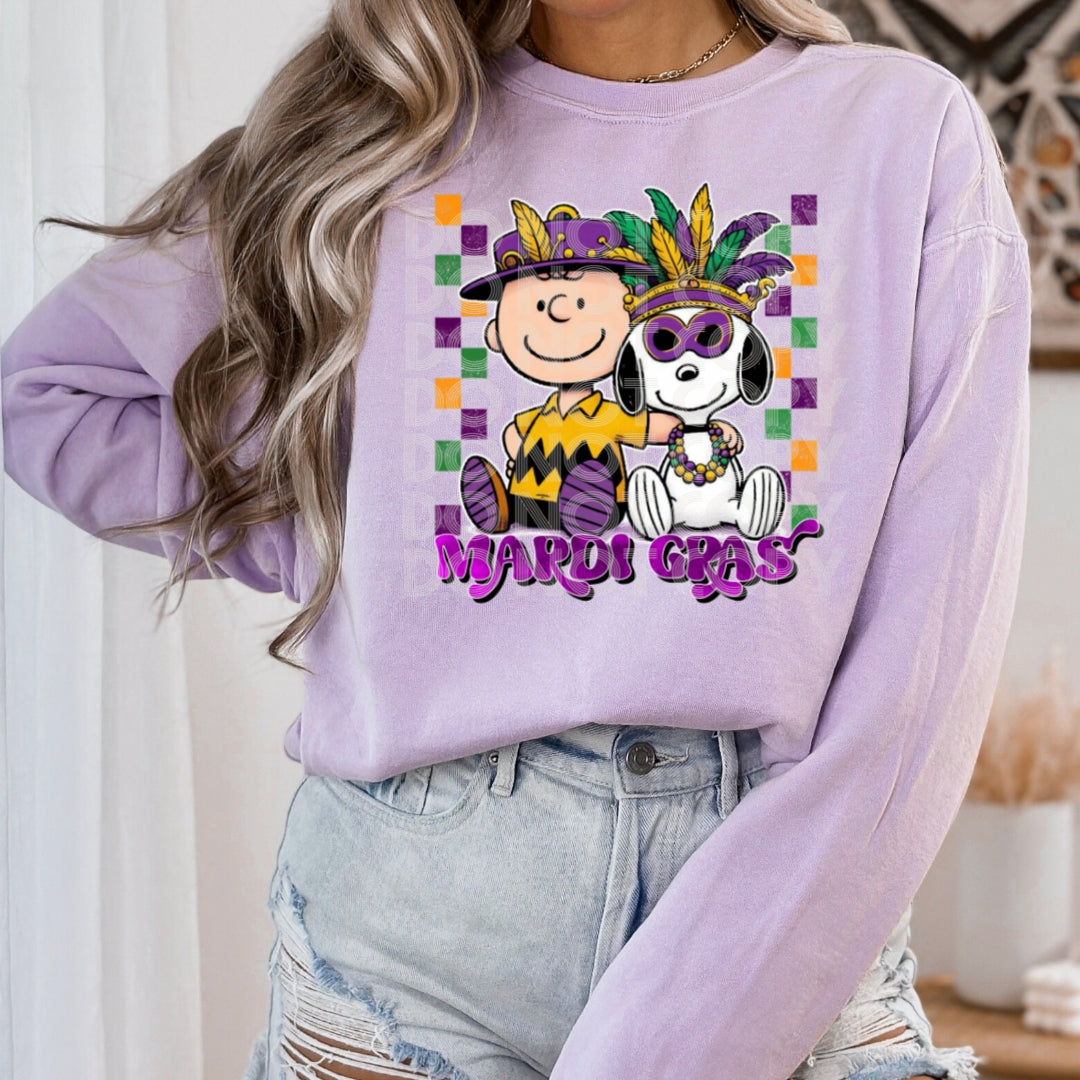 Mardi Gras Char TRANSFER – Sassy Sublimation & Screen Prints