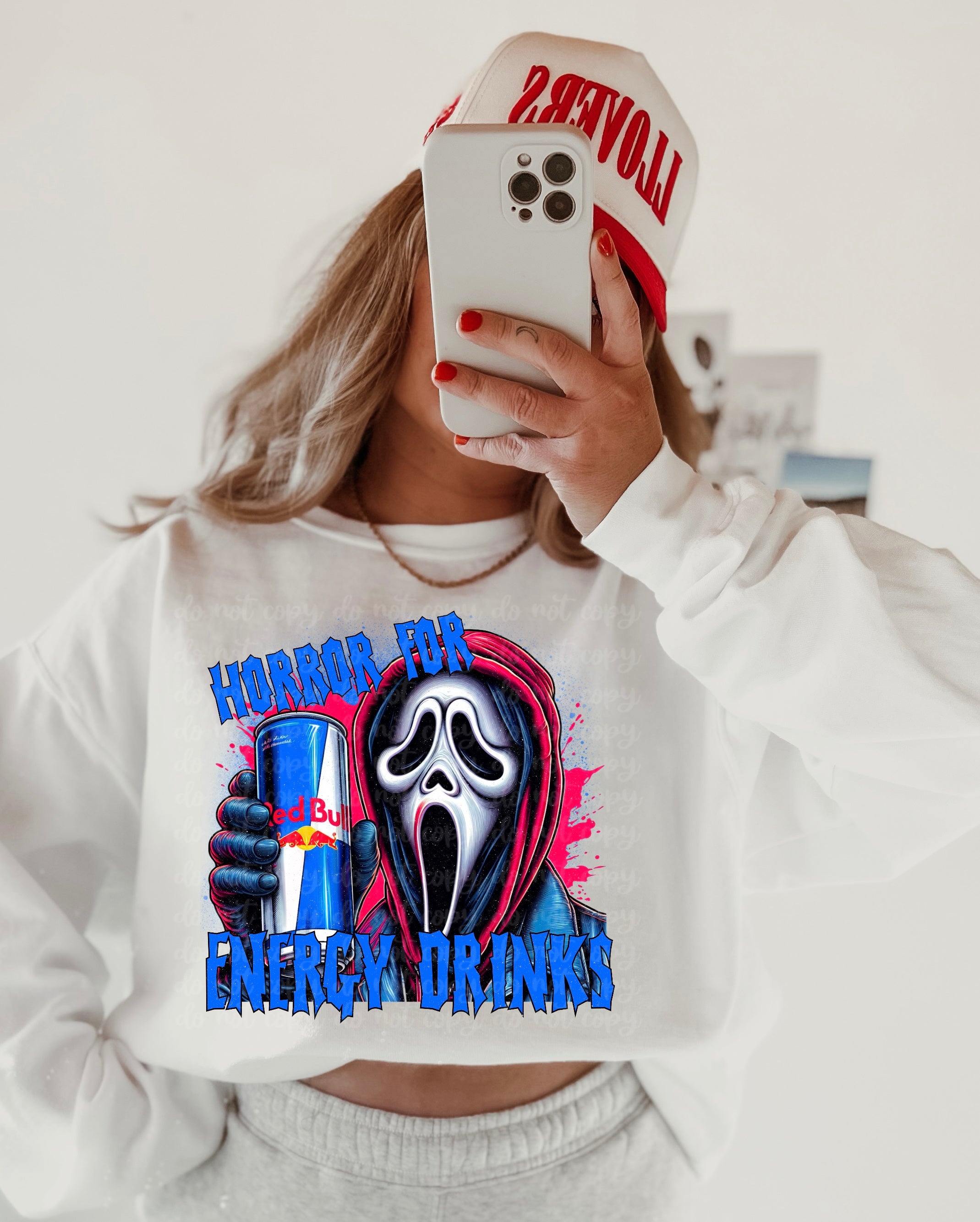 Horror For Red Bu_l Scream TRANSFER – Sassy Sublimation & Screen Prints