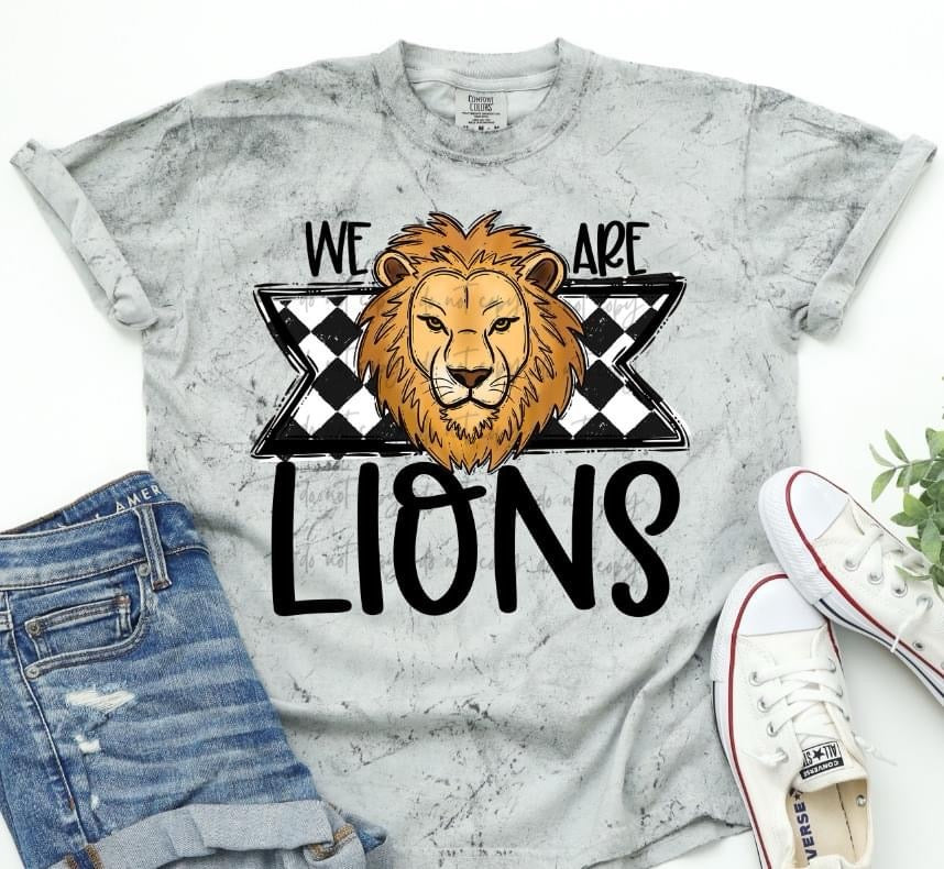 We Are Lions TRANSFER – Sassy Sublimation & Screen Prints