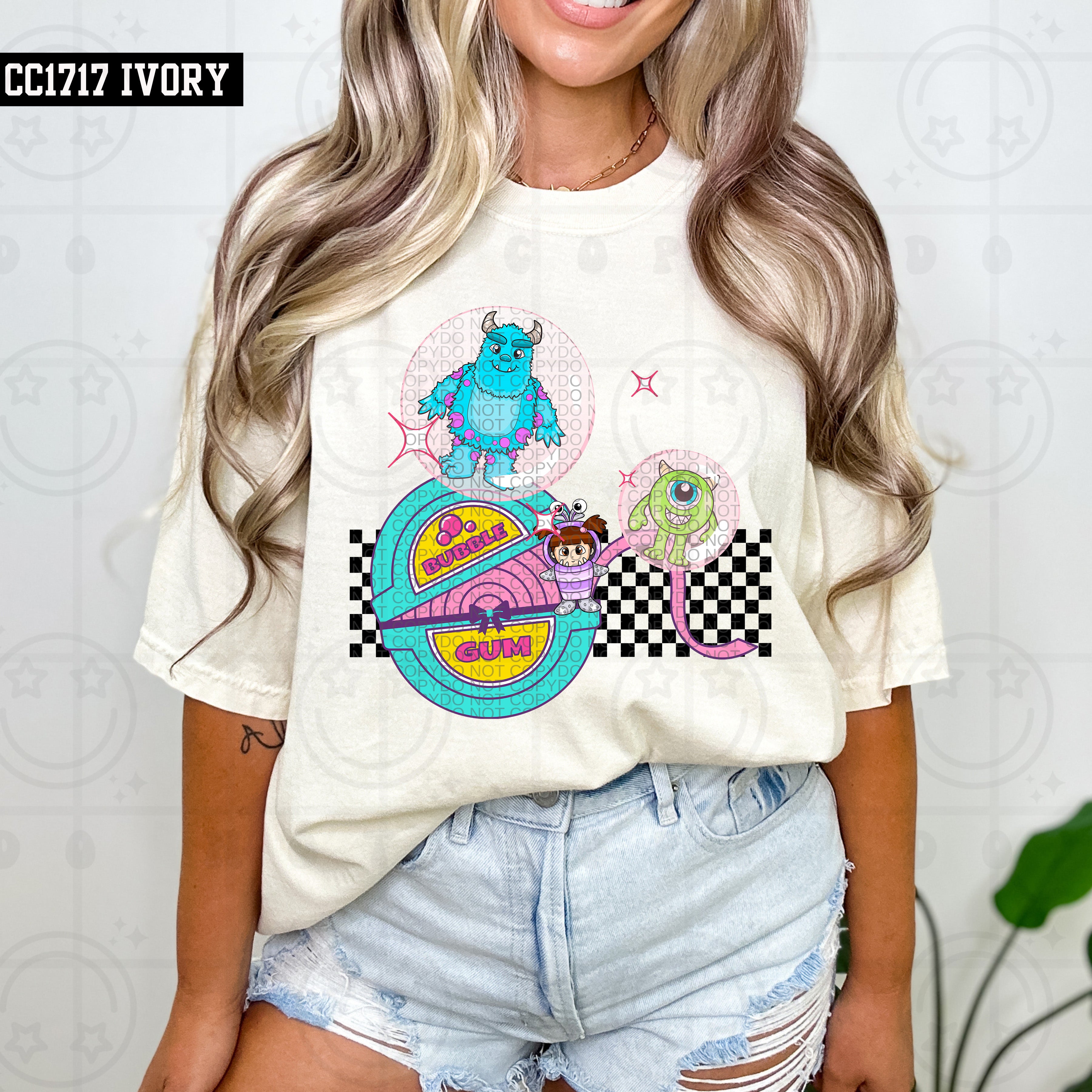 Bubble Gum Monster TRANSFER HMWK FEB 25 – Sassy Sublimation & Screen Prints