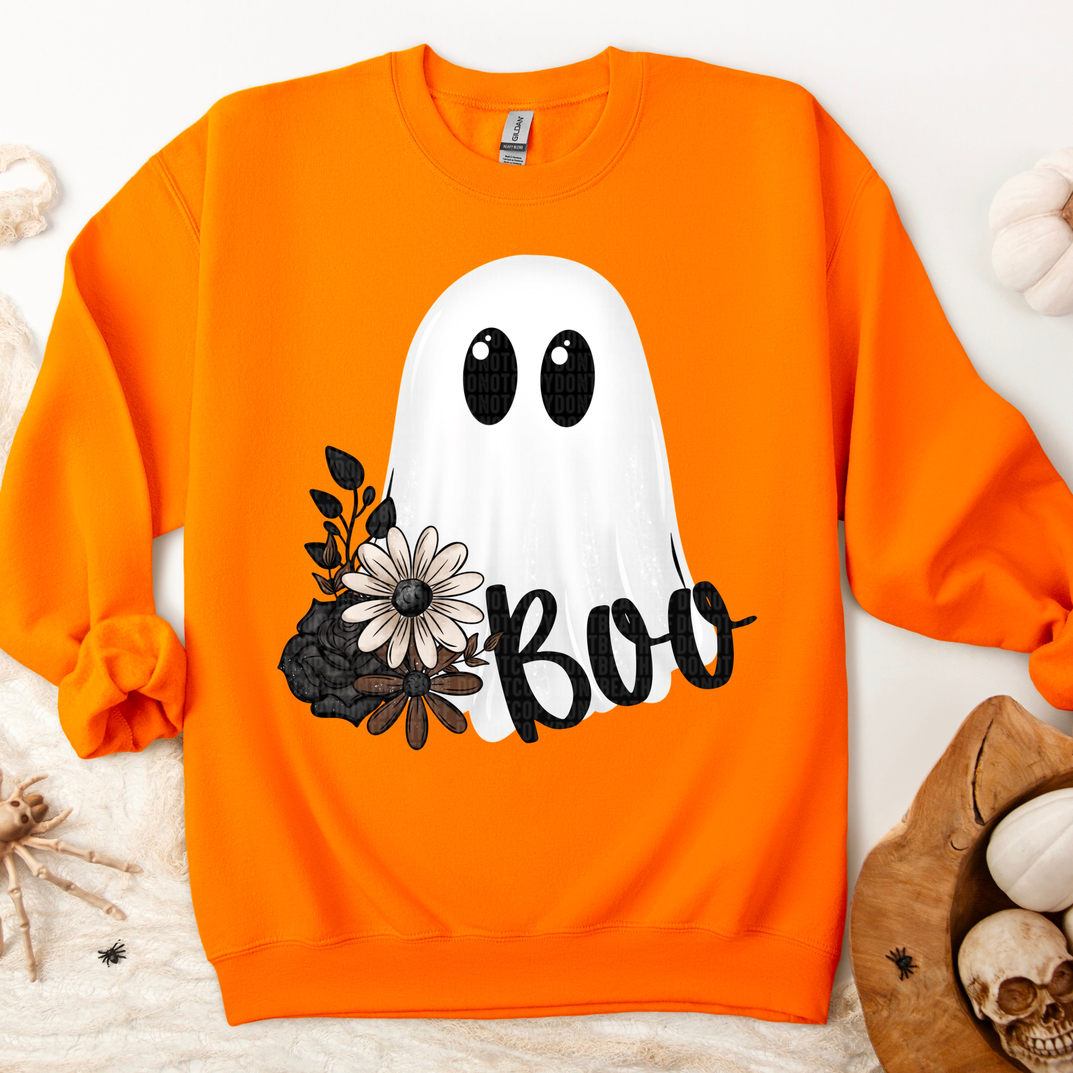 Boo Ghost TRANSFER SDD SEPT – Sassy Sublimation & Screen Prints
