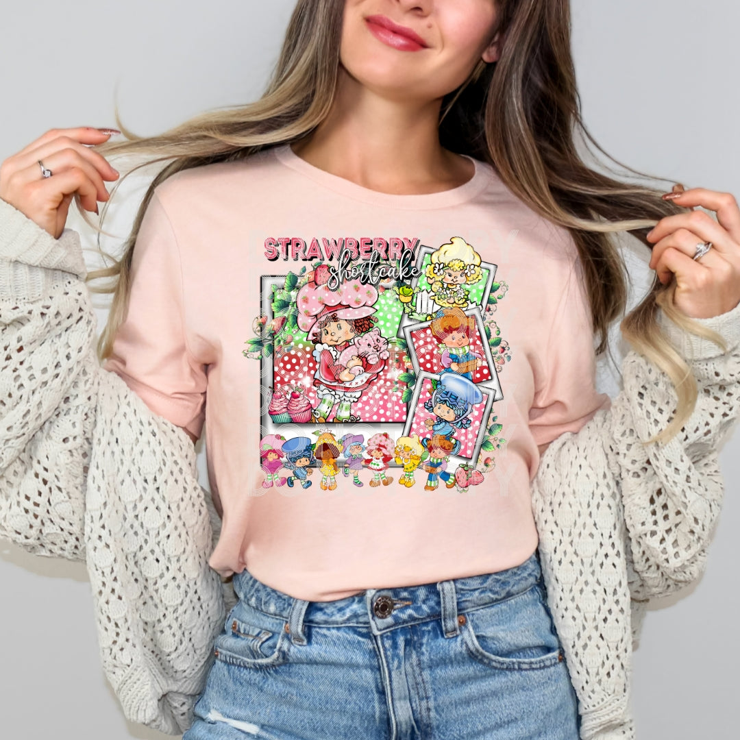 Strawberry Shor_cake TRANSFER – Sassy Sublimation & Screen Prints