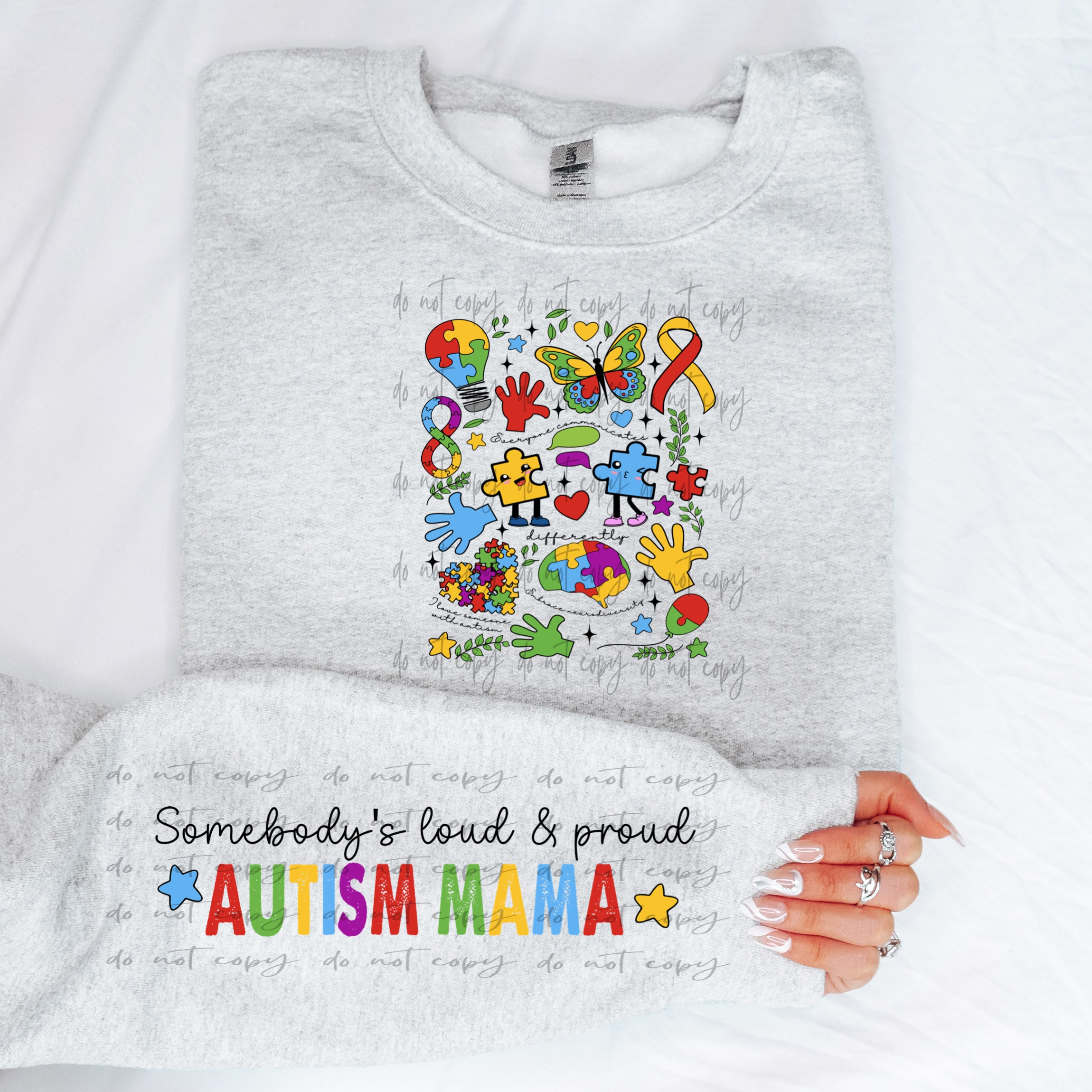 Everyone Communicates Differently Autism Collage With Somebody’s Loud ...
