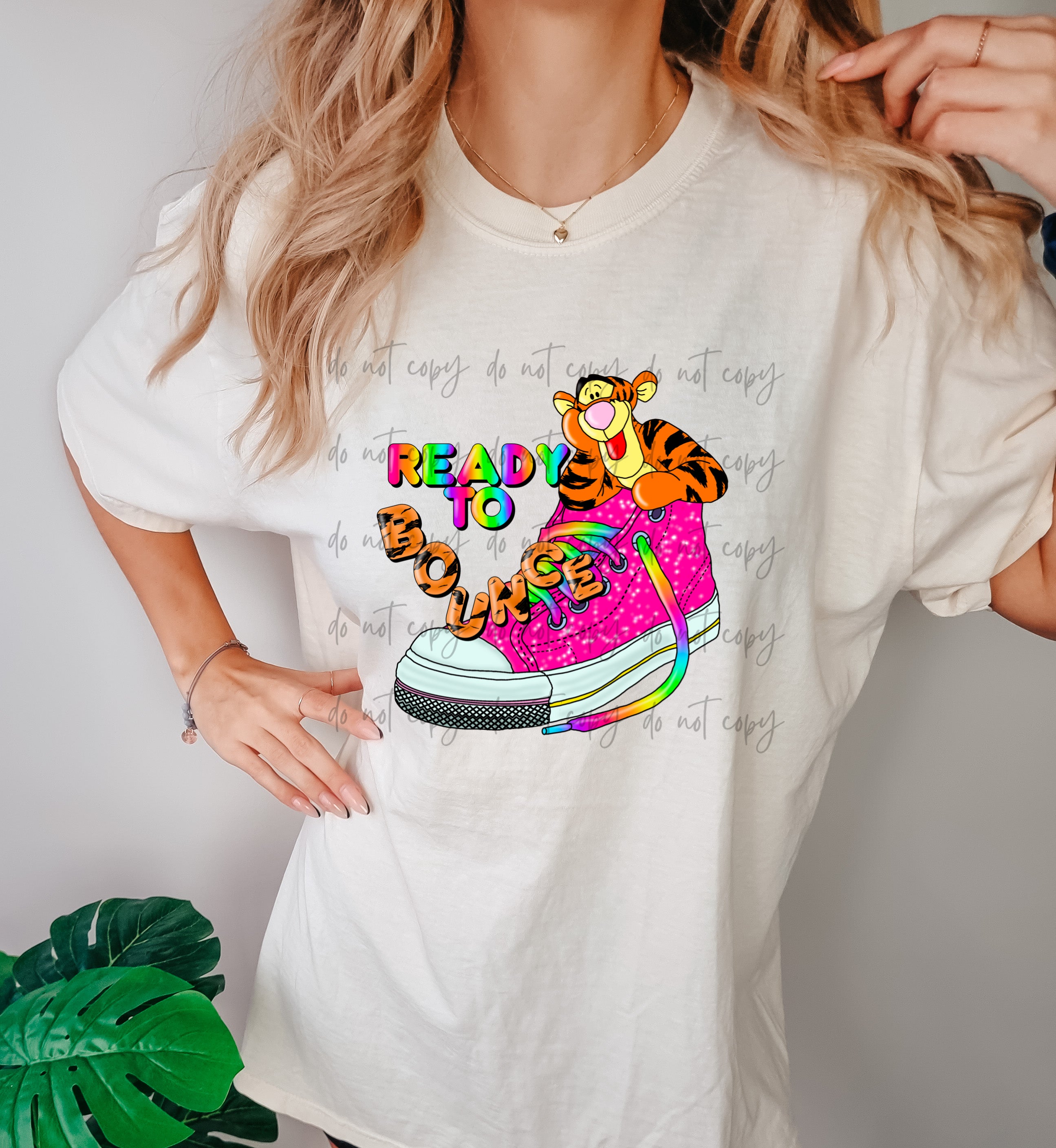 Ready To Bounce Tig_er TRANSFER – Sassy Sublimation & Screen Prints