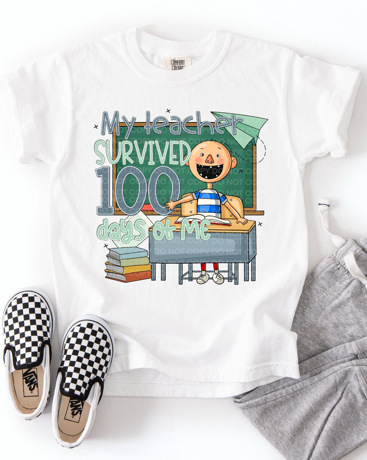 My Teacher Survived 100 Days of Me TRANSFER SCG JAN 26 100 DAYS OF SCH ...