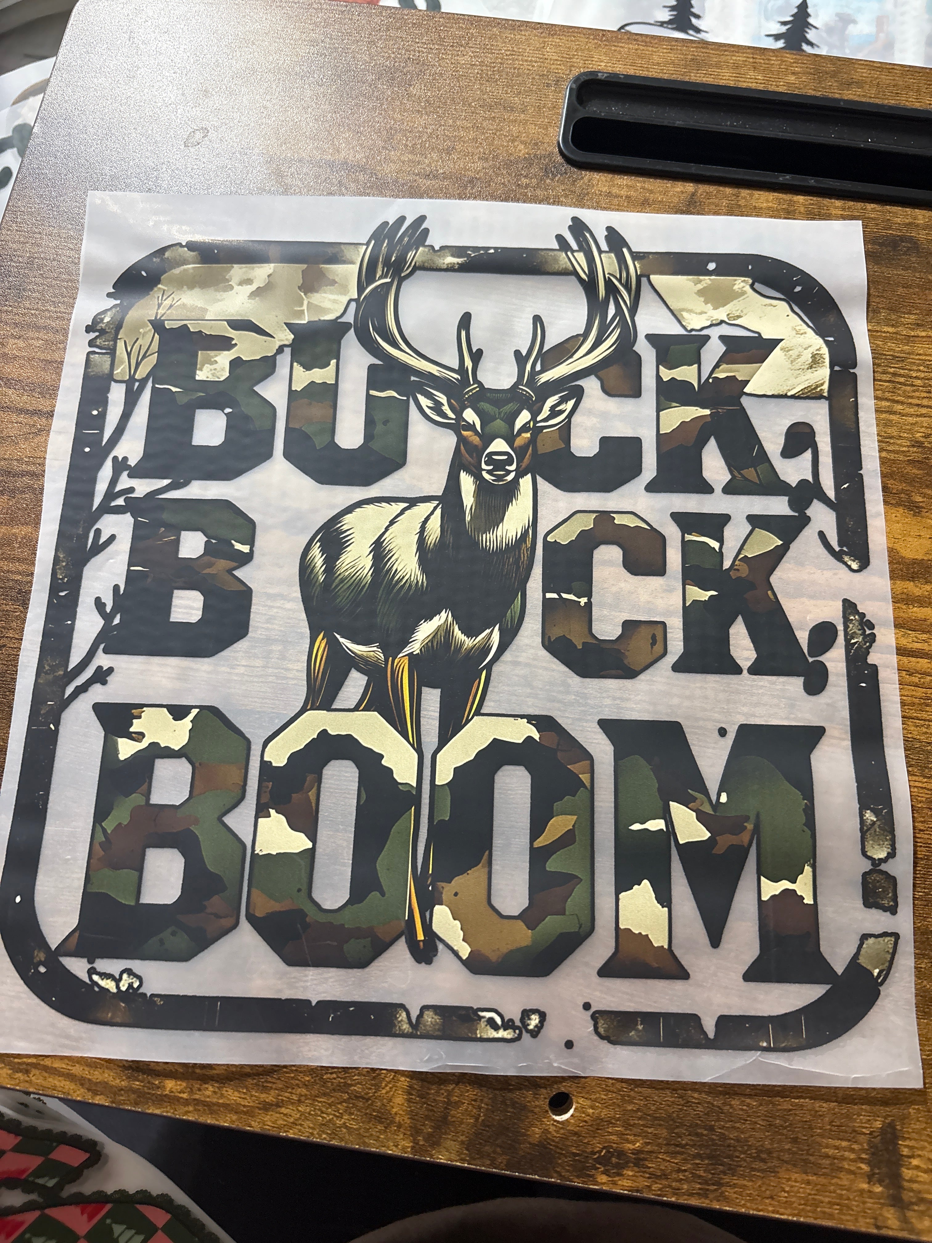 Buck Buck Boom RTS DTF TRANSFER – Sassy Sublimation & Screen Prints