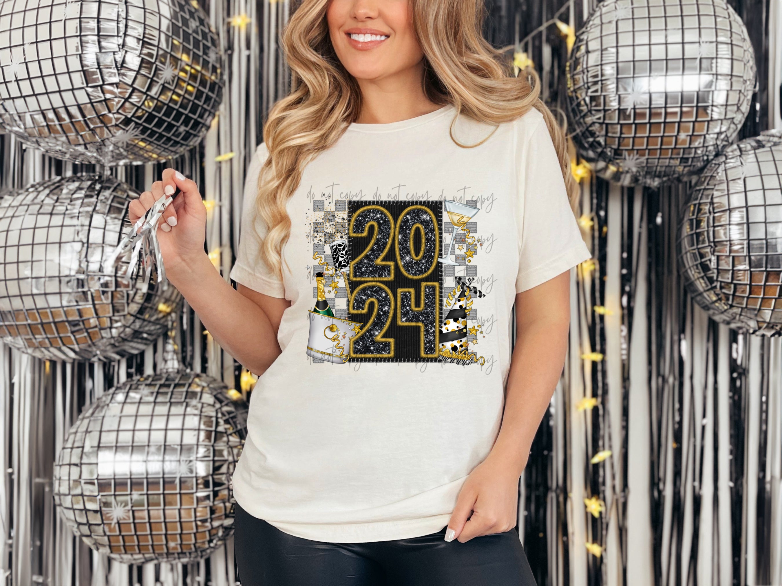 2024 Checkered Faux Embroidery TRANSFER – Sassy Sublimation & Screen Prints