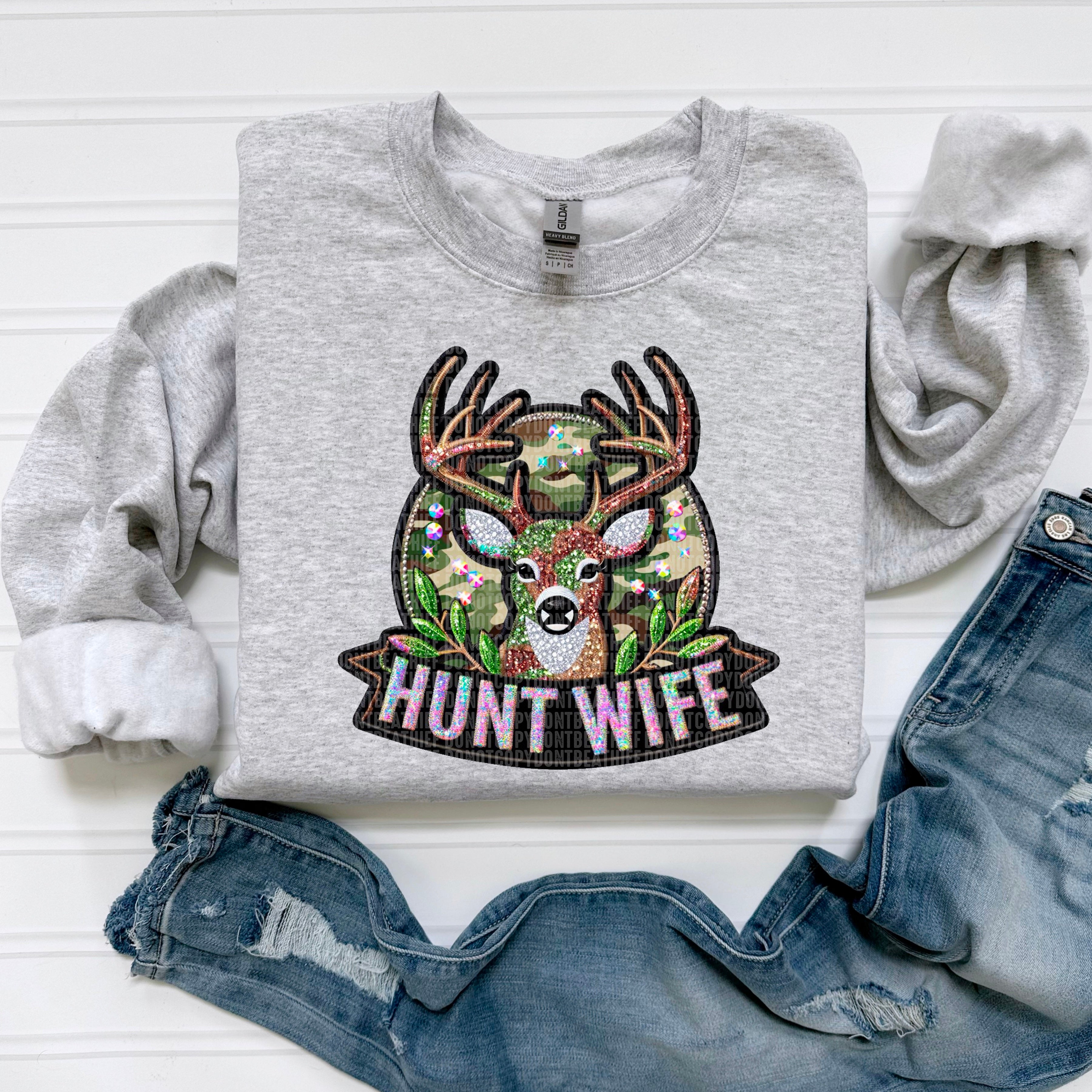 Hunt Wife TRANSFER sdd – Sassy Sublimation & Screen Prints
