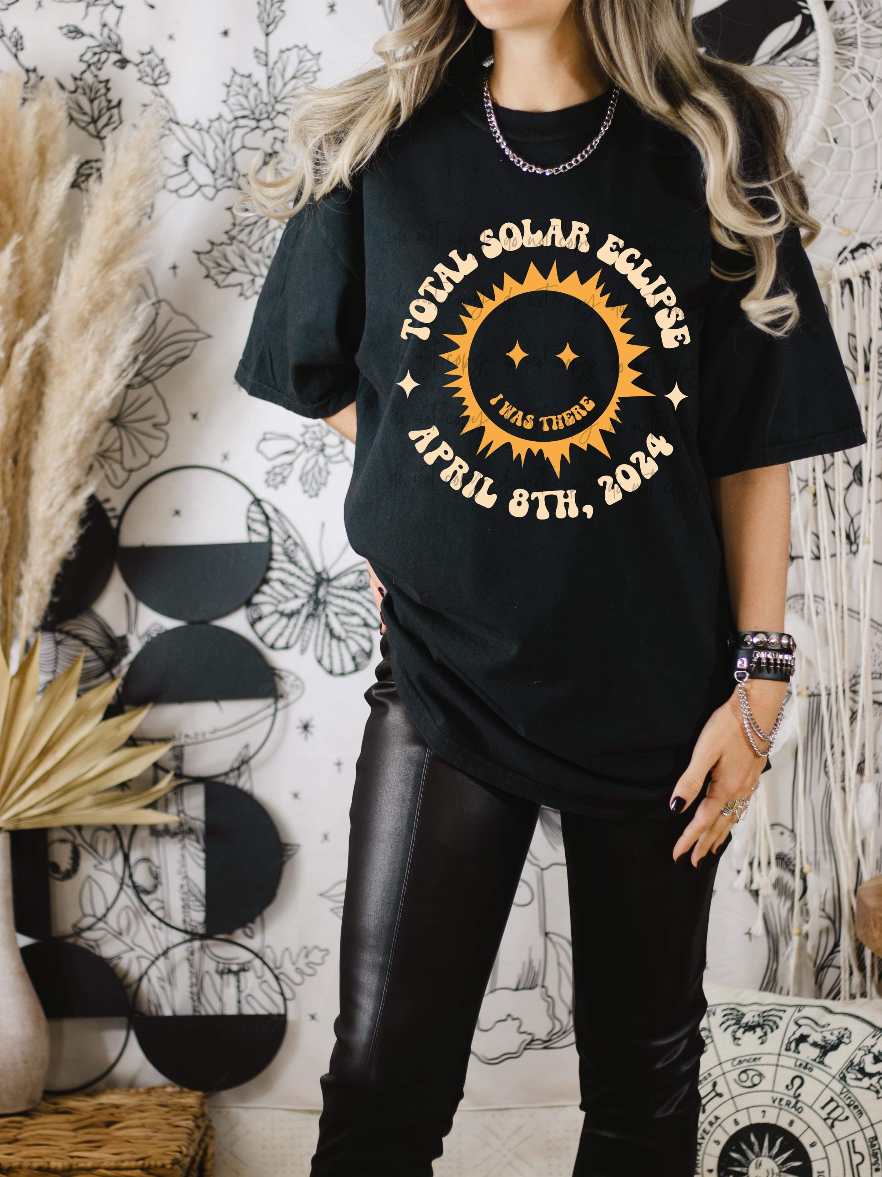 Total Solar Eclipse Sun Face TRANSFER – Sassy Sublimation & Screen Prints