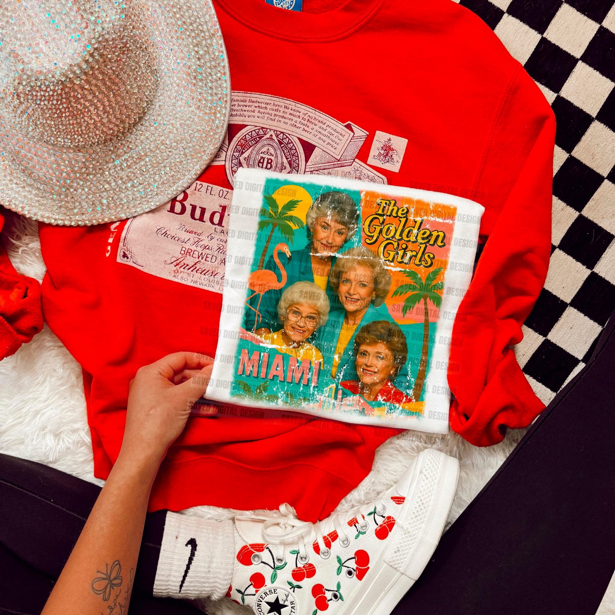 Golden Poster TRANSFER SAV APRIL 25 – Sassy Sublimation & Screen Prints