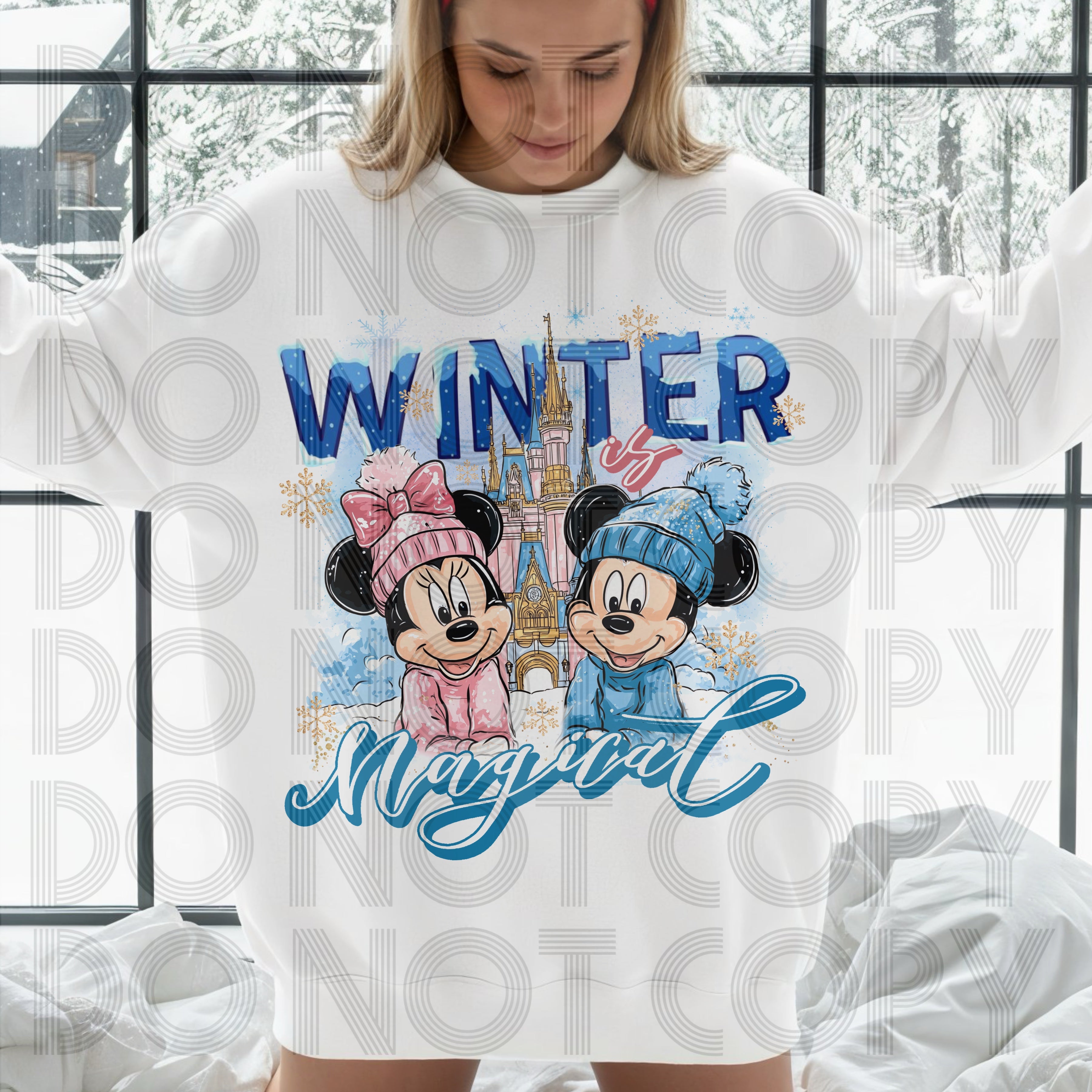 Winter Is Magical TRANSFER RHD NOV 25 – Sassy Sublimation & Screen Prints