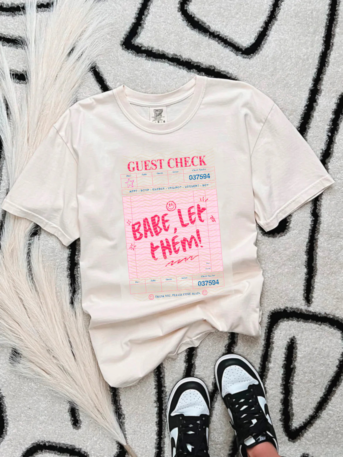 Babe, Let Them! Guest Check TRANSFER 3IB – Sassy Sublimation & Screen ...