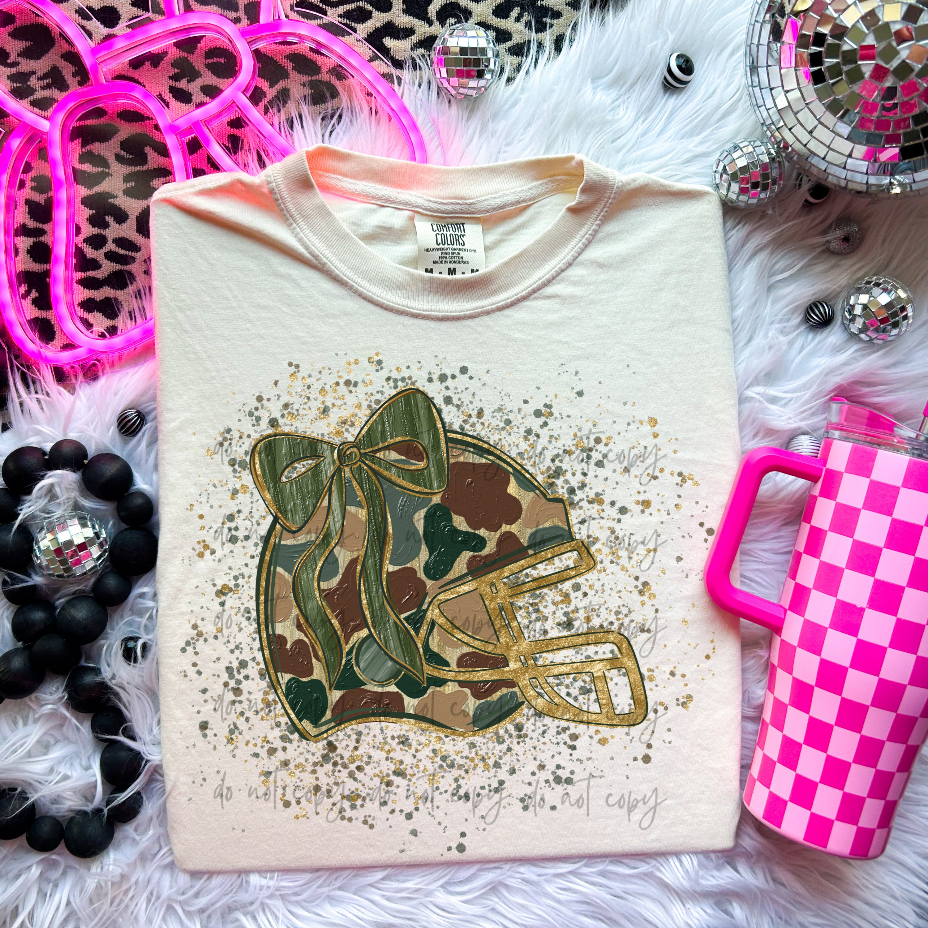 Camo Splatter Helmet TRANSFER TCC SEPT 25 – Sassy Sublimation & Screen ...