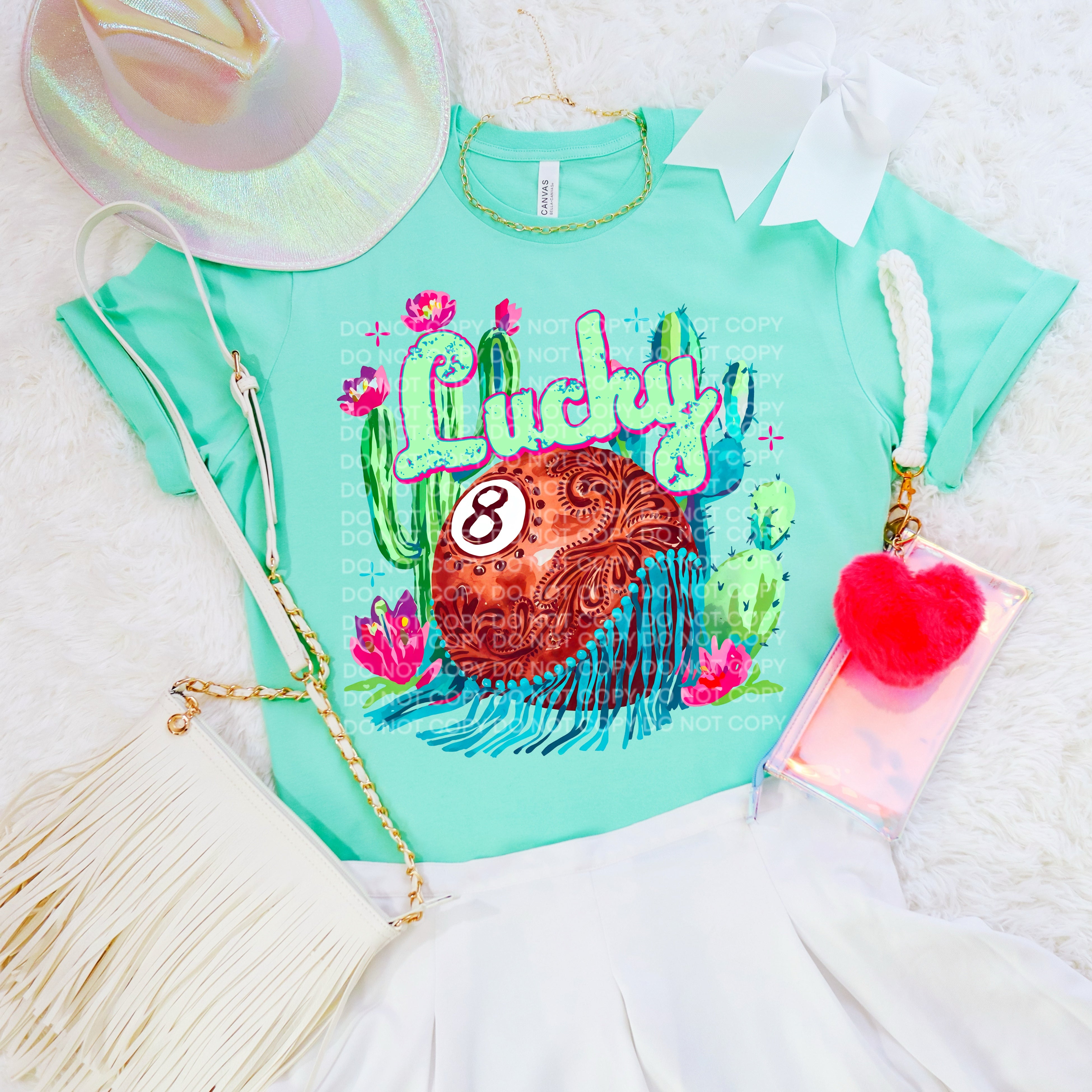 Lucky 8 Ball TRANSFER SCG AUGUST – Sassy Sublimation & Screen Prints