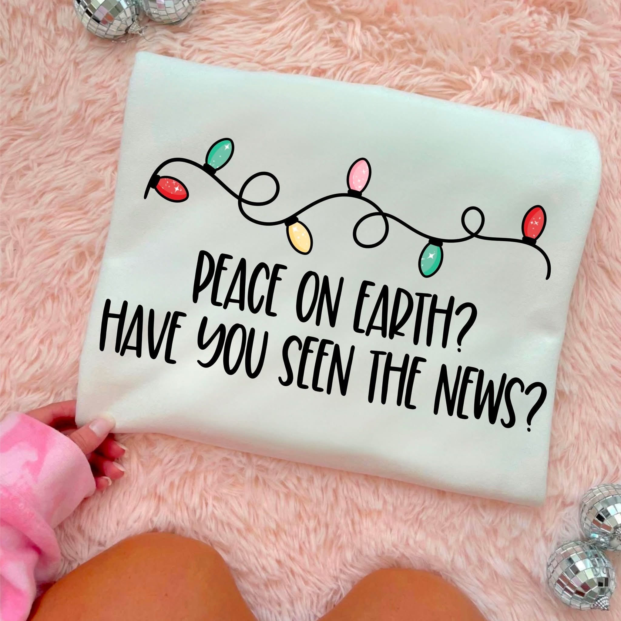 Peace On Earth? Have You Seen The News? Color DROPDOWN TRANSFER CMD SE ...