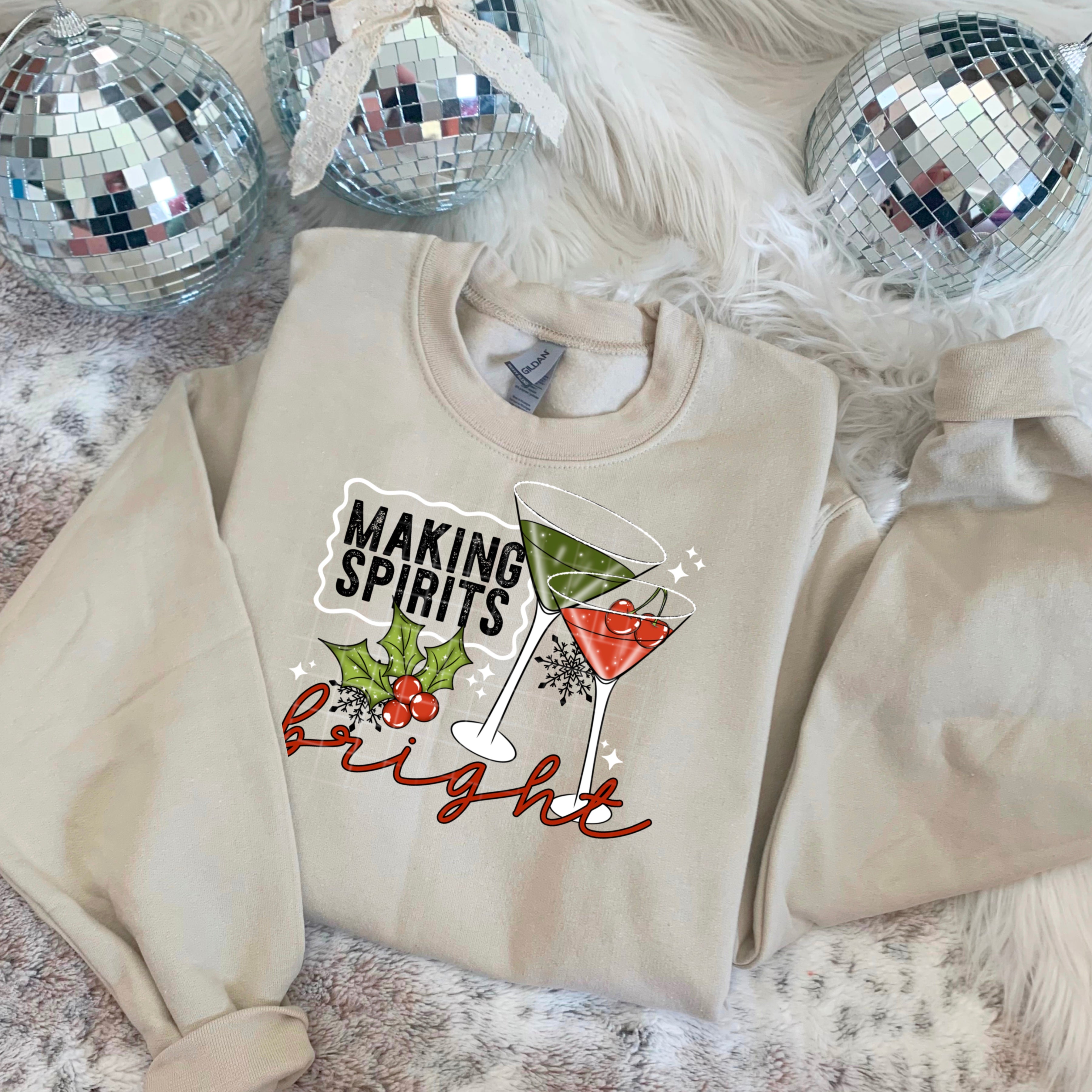 Making Spirits Bright Green & Red Martinis TRANSFER CSC NOV 25 – Sassy ...