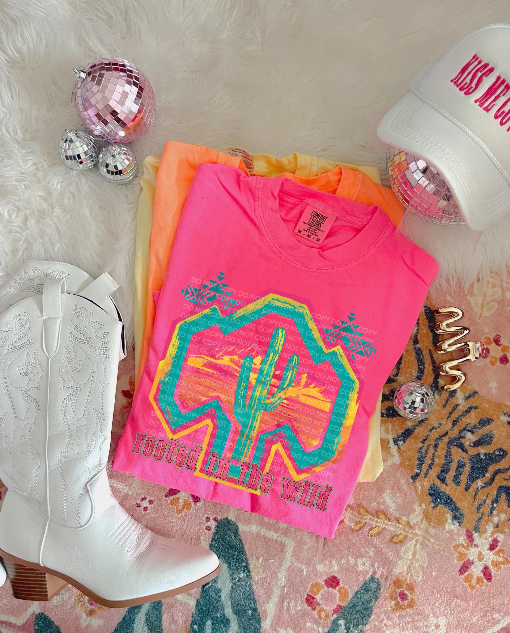 Rooted In The Wild Neon Cactus TRANSFER SCG APR 26 – Sassy Sublimation ...